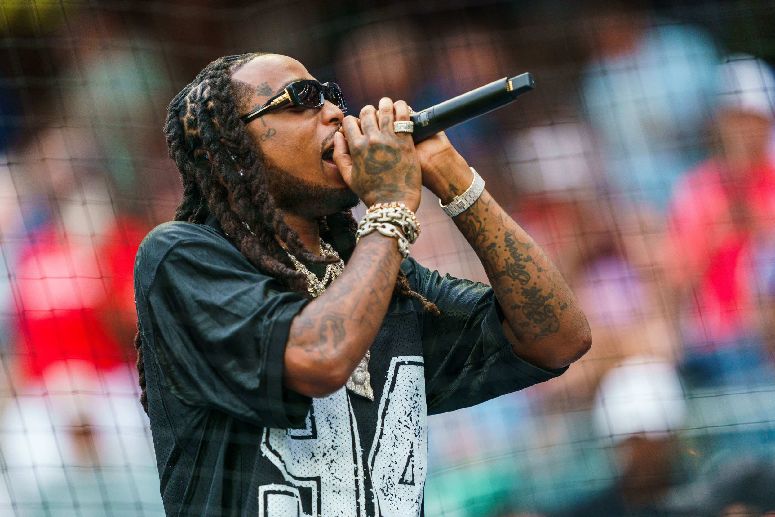 Rapper Quavo's Big MLB Gig Derailed by Technical Difficulties—Video ...