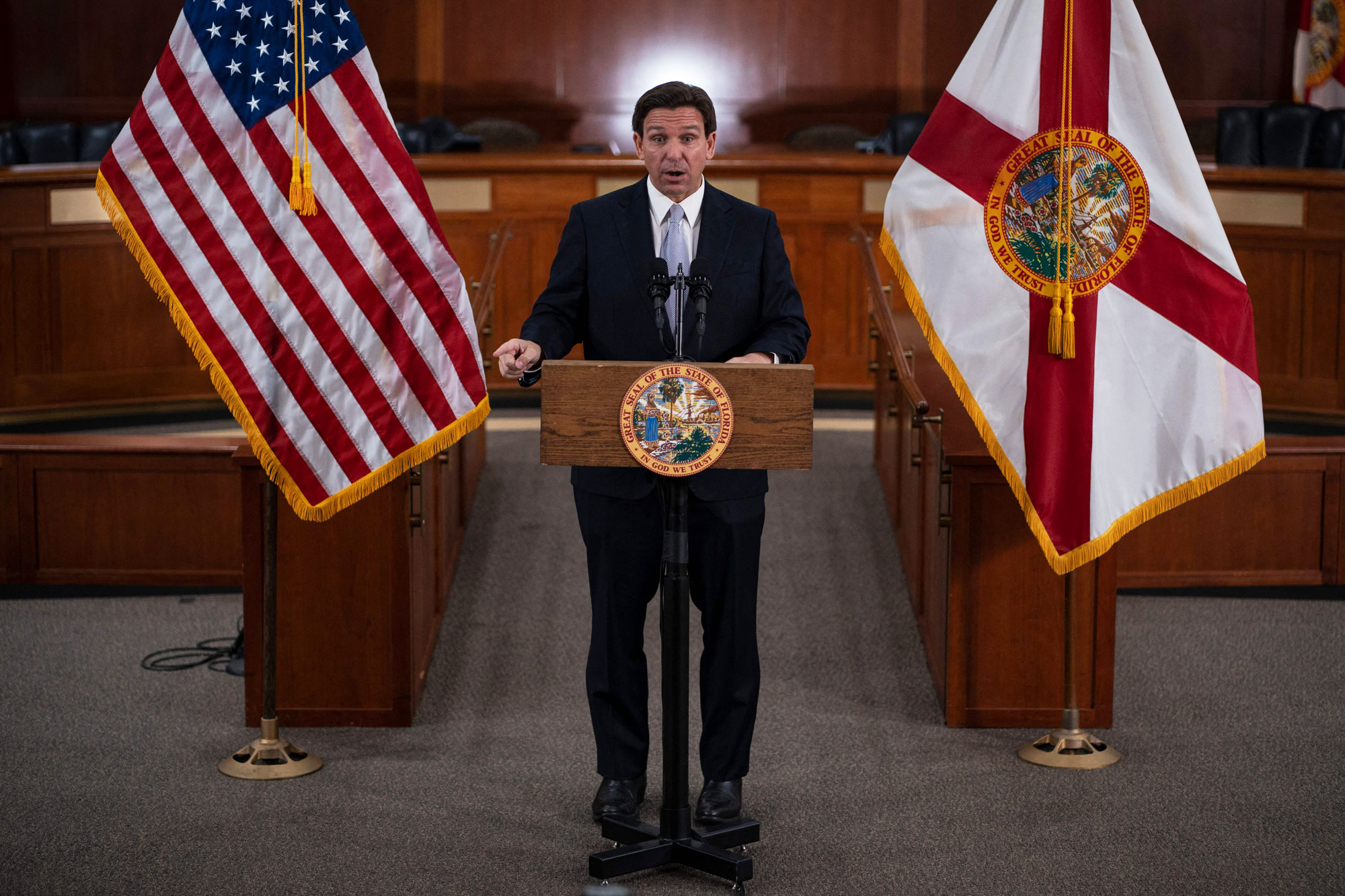 Ron DeSantis Promises 'Stone Cold' Death for Drug Smugglers - Newsweek