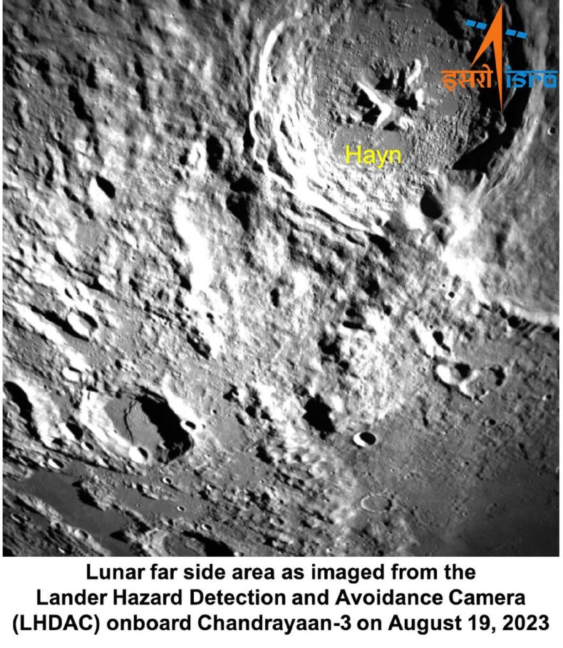Crashed Spacecraft On Moon
