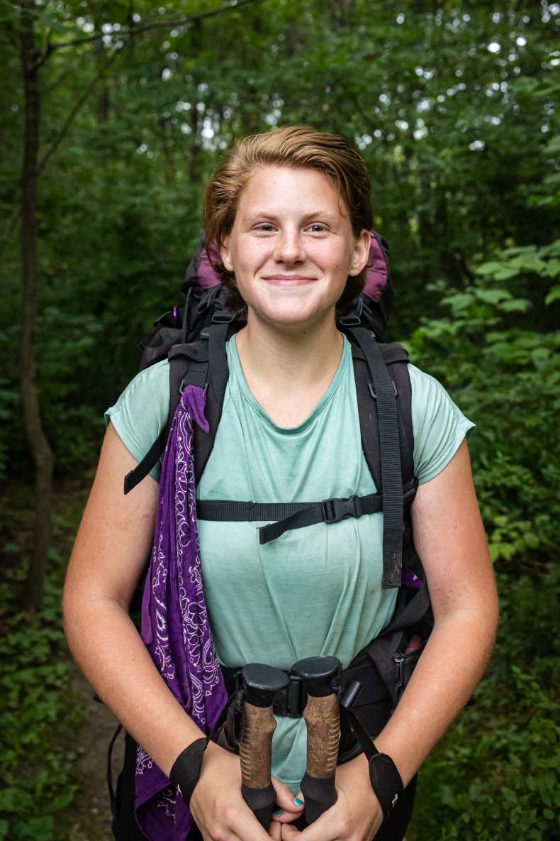 Woman Hits 100 Pound Weight Loss Goal While Hiking The Appalachian
