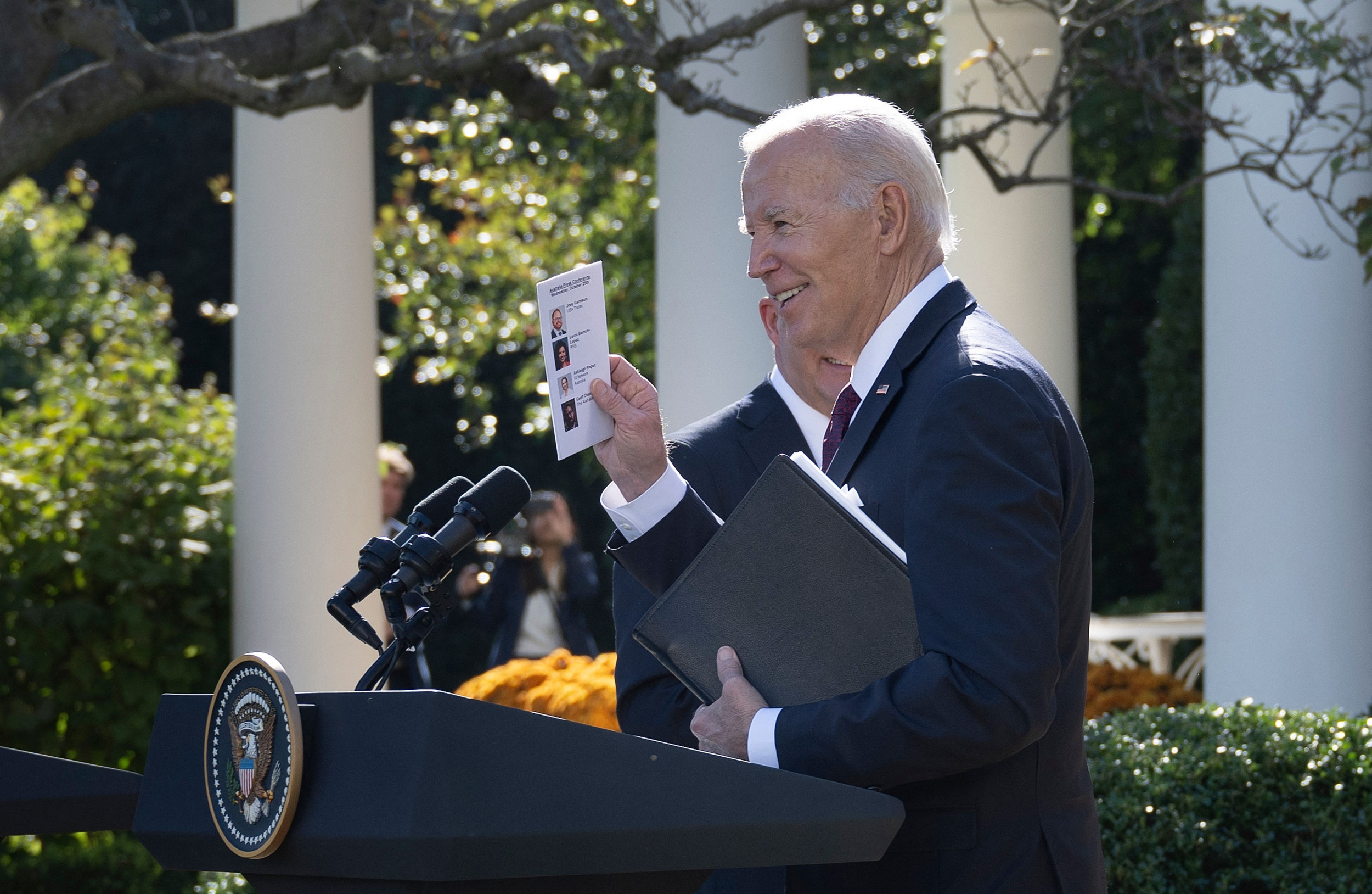 Did Biden Read From Cue Cards During Meeting With NATO Ally? What We ...