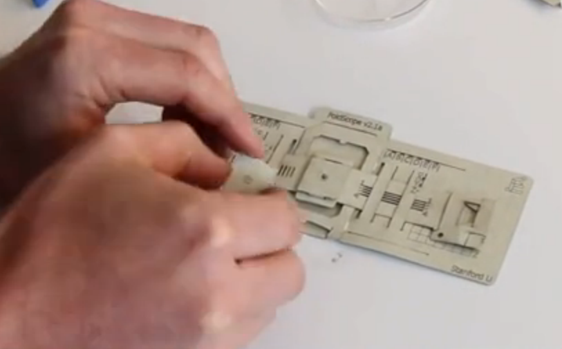 50-Cent Origami Microscope Could Help Fight Malaria