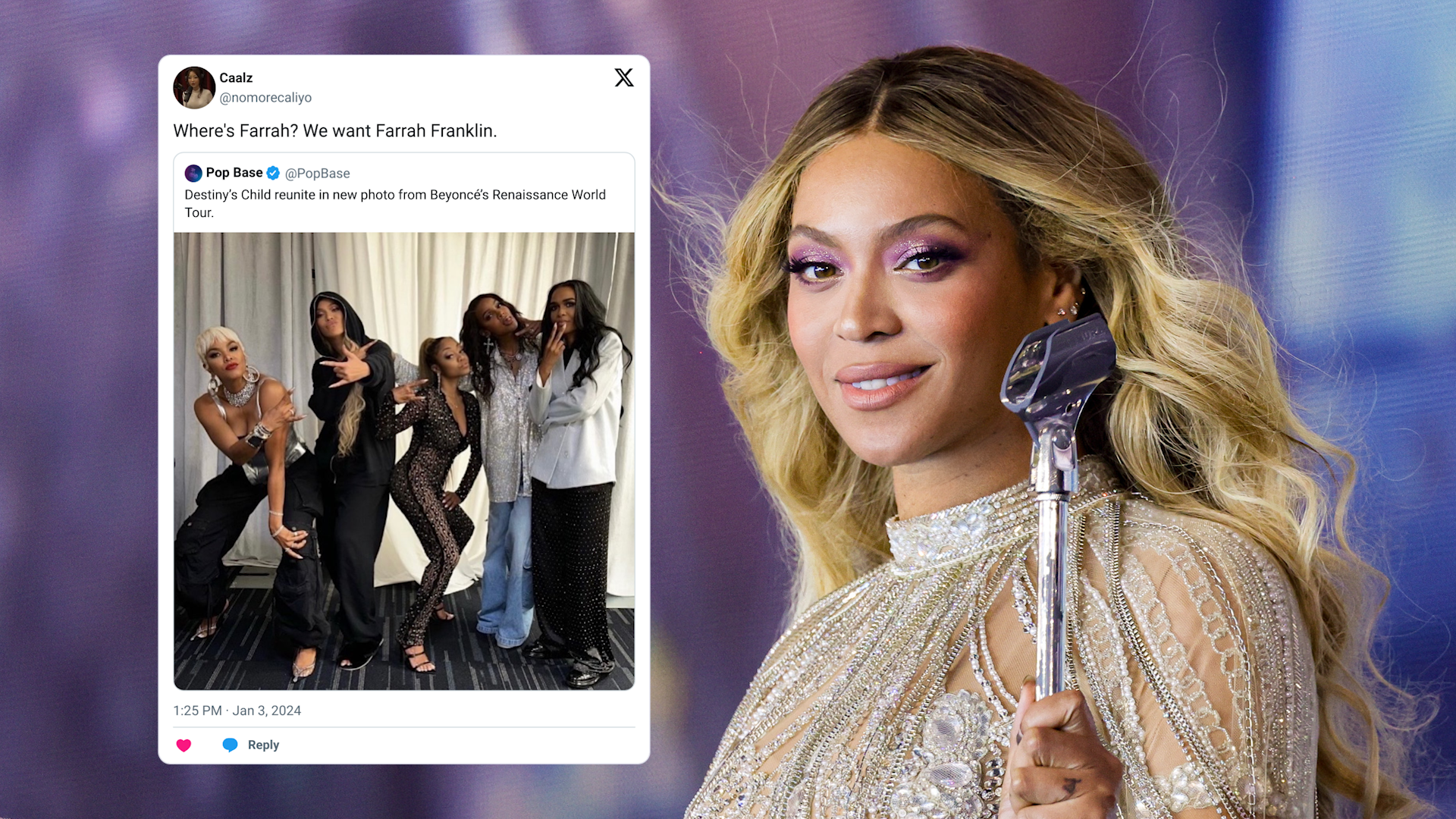 Farrah Franklin 2024 Destiny's Child Farrah Franklin Reunion