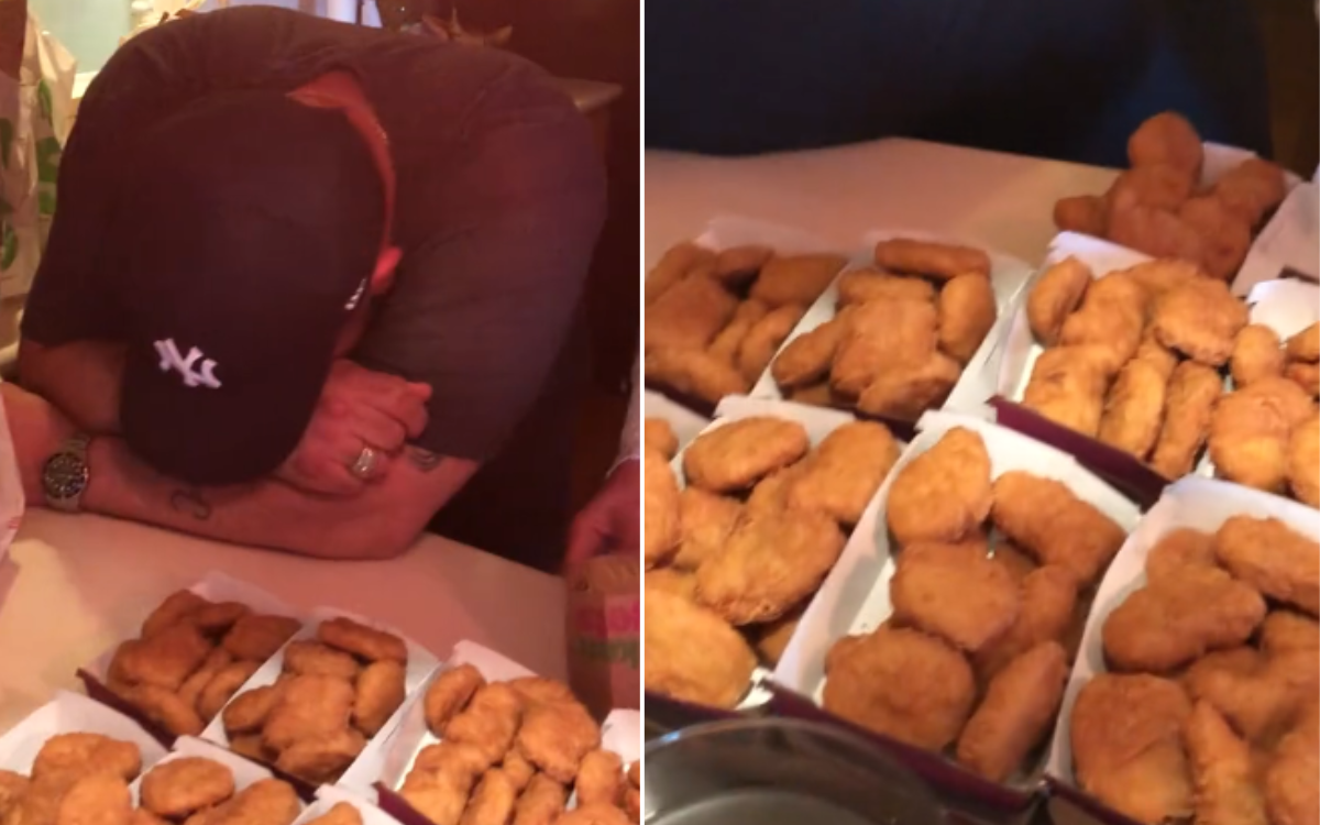 Woman Reveals Time Husband Accidentally Ordered 200 McDonald's Nuggets ...