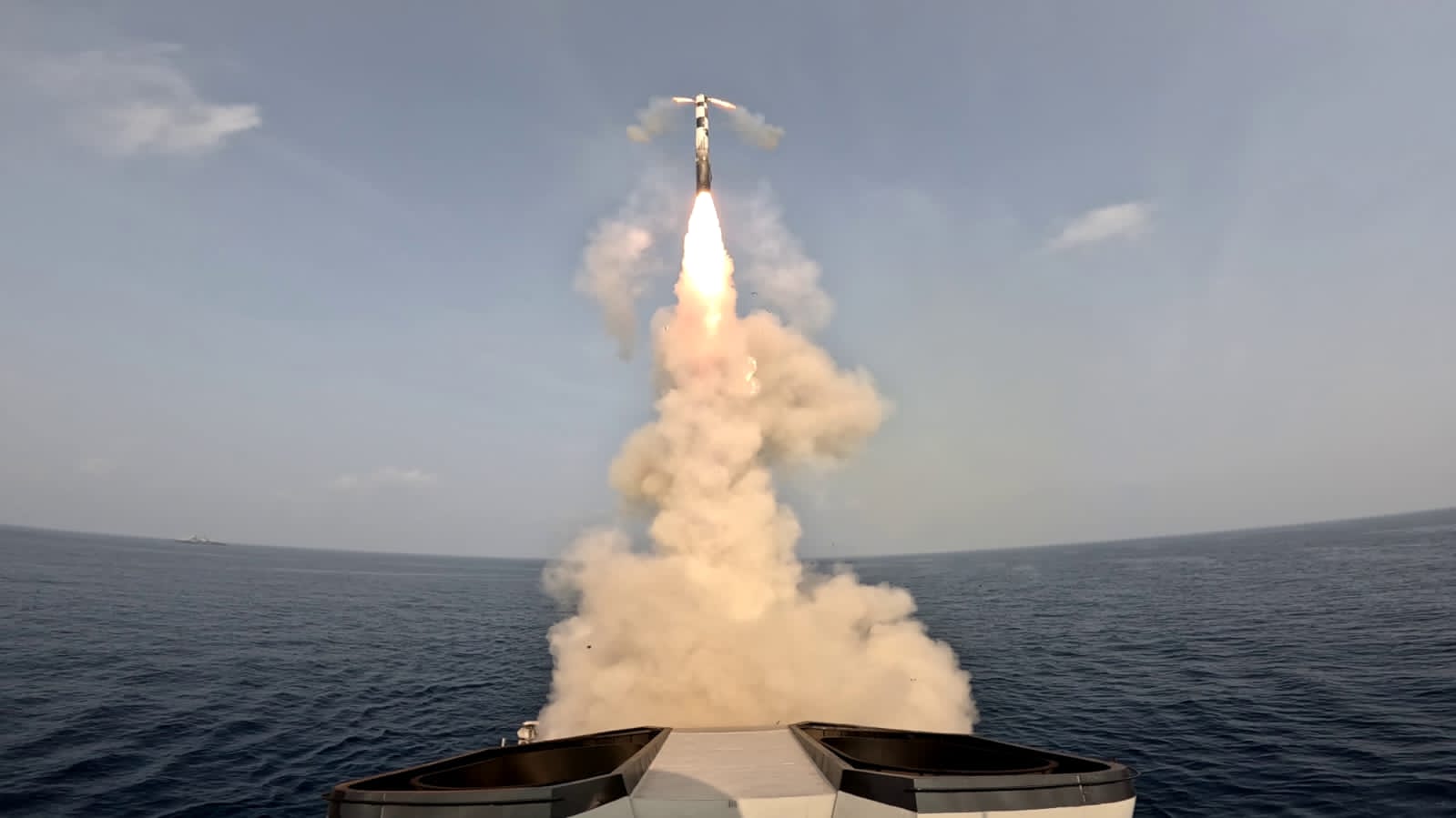 Footage Shows Indian Warship Firing Supersonic Cruise Missile - Newsweek