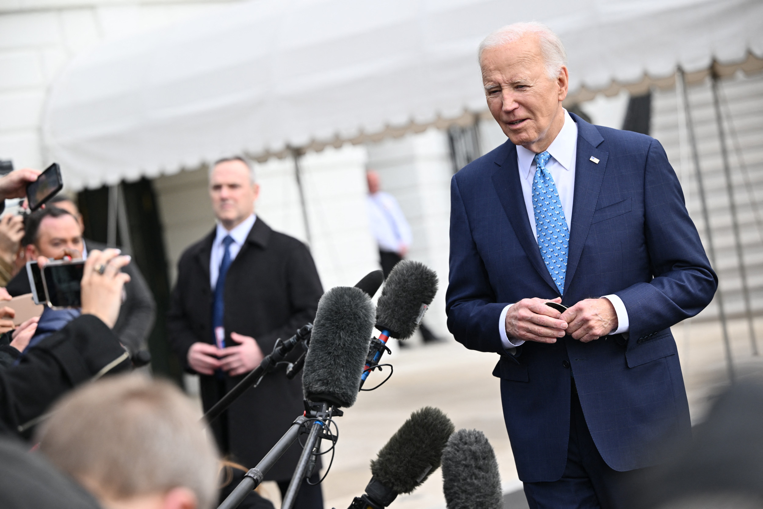 Joe Biden Says He's Done All He Can Do About U.S.-Mexico Border - Newsweek