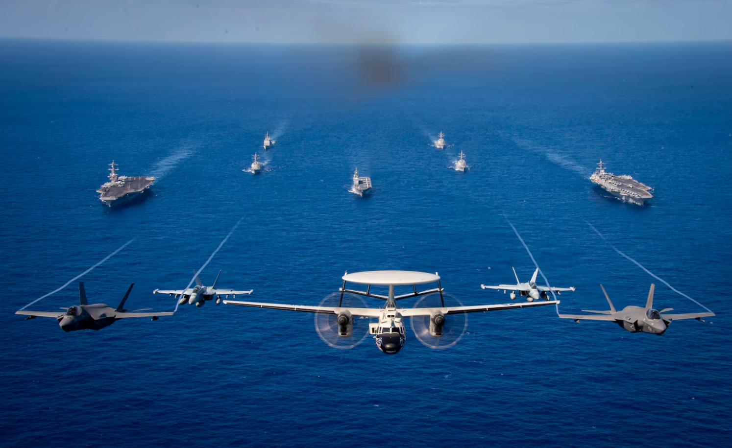 US and Ally Navies Flex Muscles on 'China's Doorstep' - Newsweek