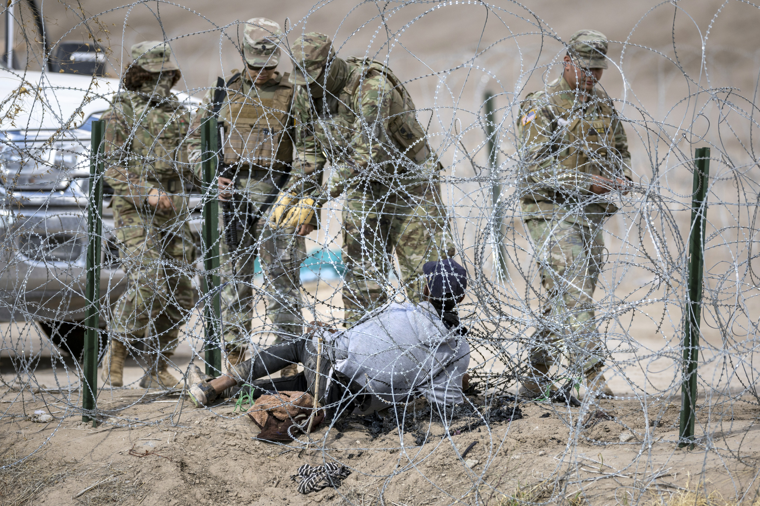Border Patrol Union Head Confronted Over Support for Border Bill ...