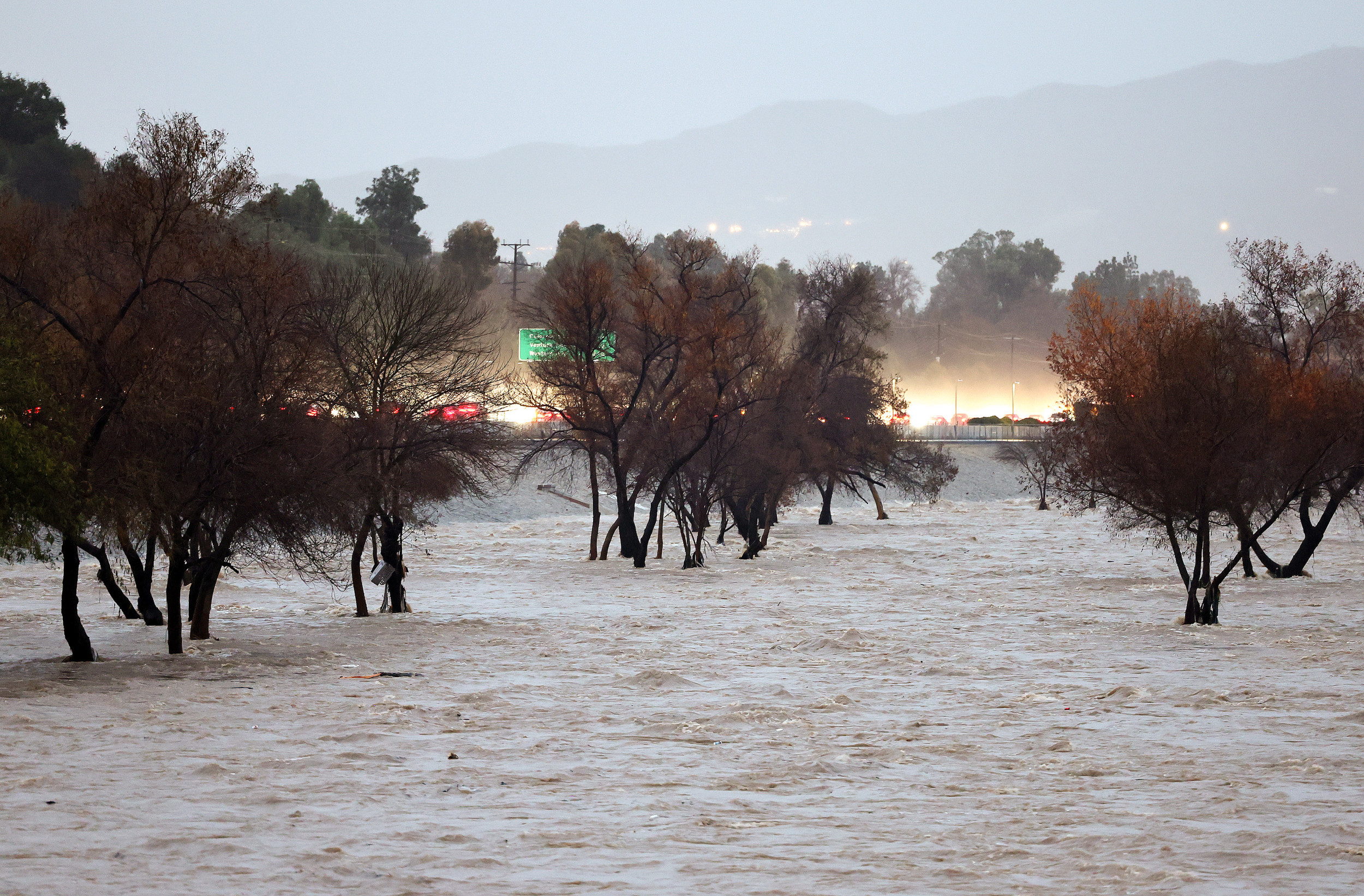 California Reservoir Impressive Dam Release Amid 'Intense' Storm - Newsweek