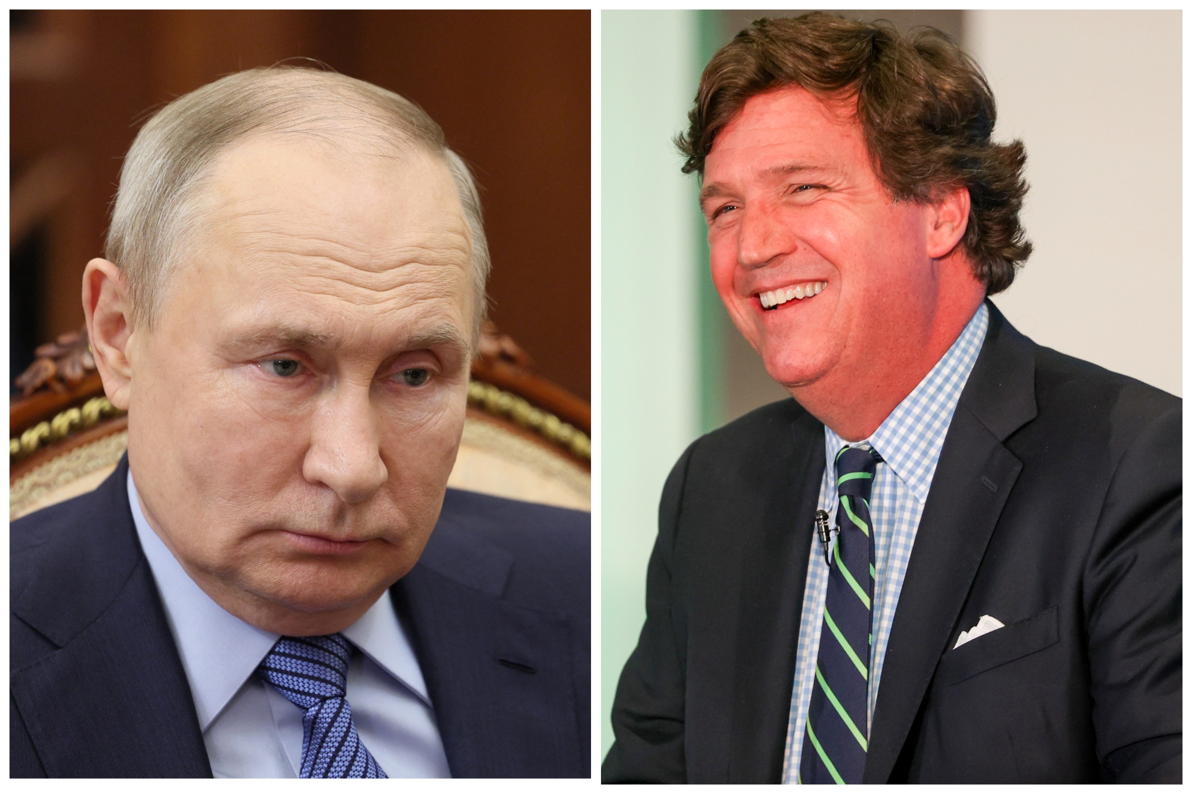 Tucker Carlson Slammed for Ignoring Putin's Jailing of US Journalists - Newsweek