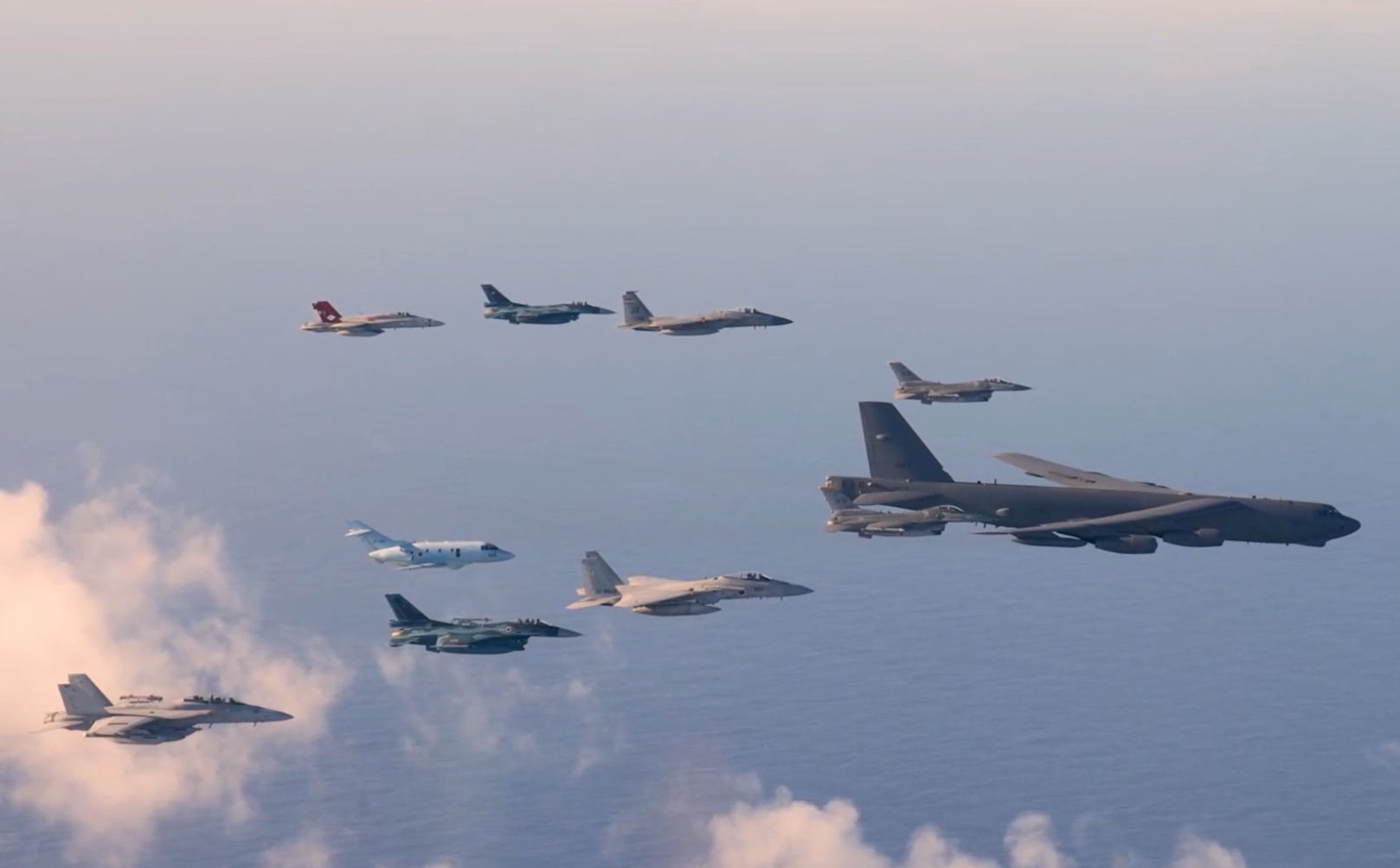 US and Allied Air Forces Flex Firepower in Pacific - Newsweek