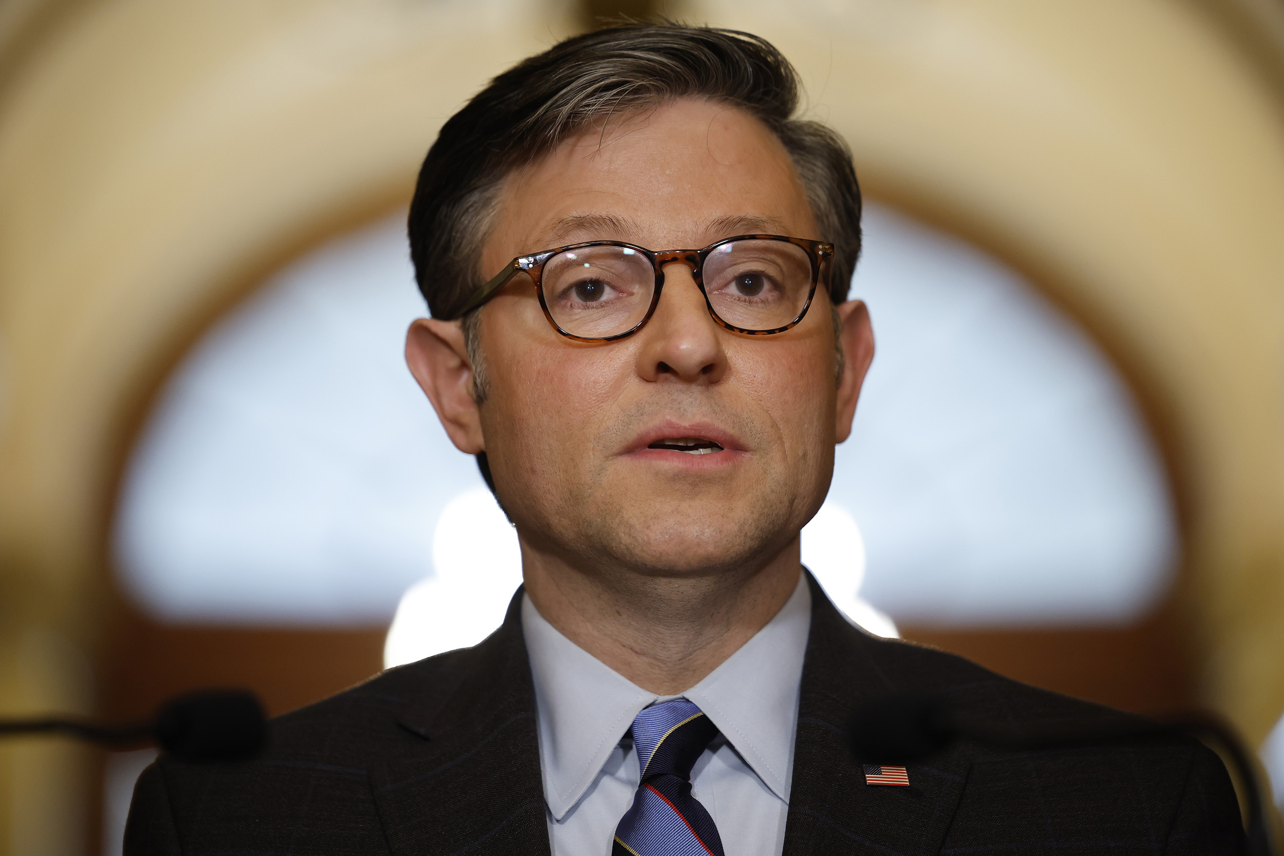 Video of Mike Johnson Celebrating Alejandro Mayorkas Impeachment Goes ...