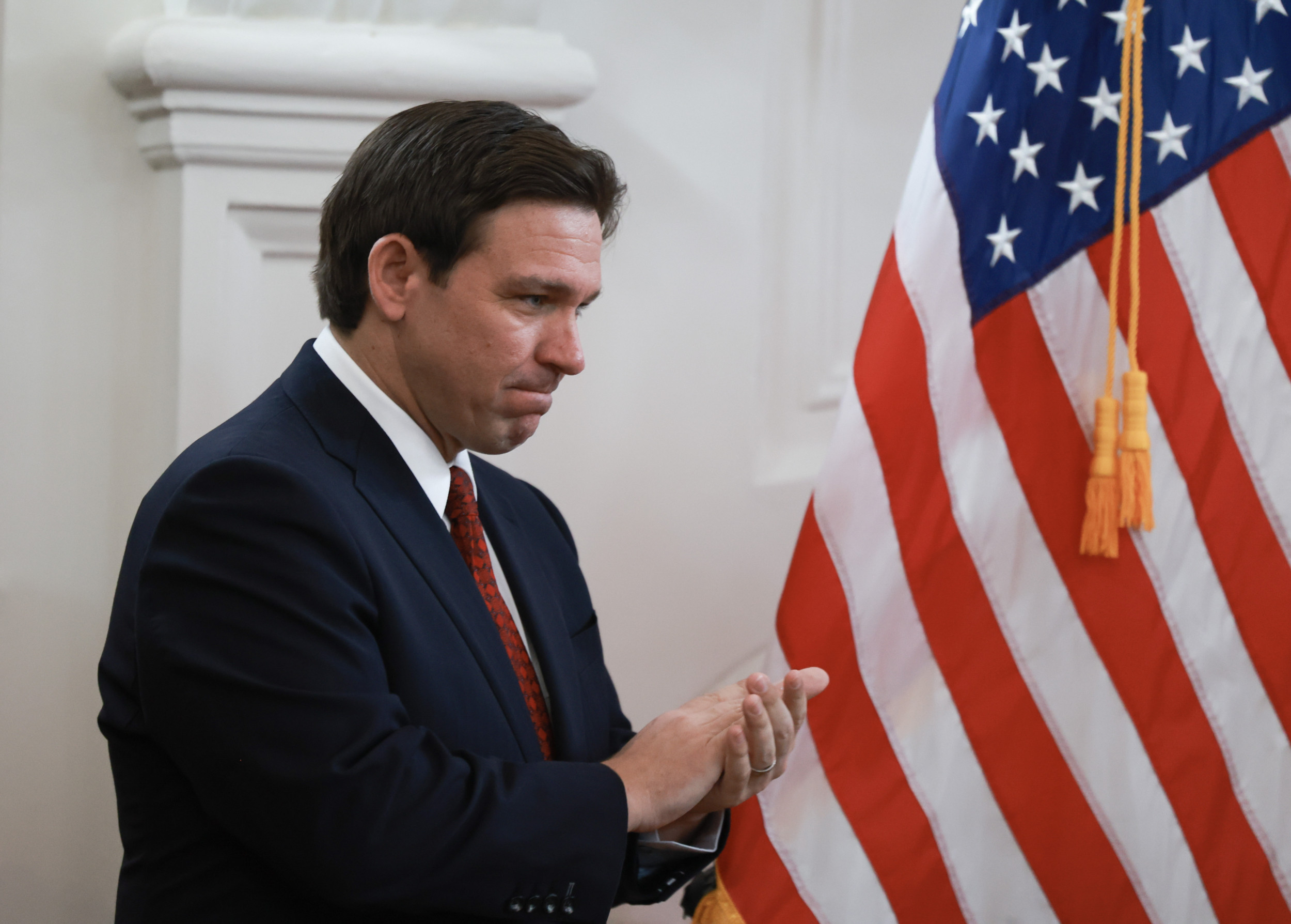 Ron DeSantis Ignored by Florida Republicans Upon Return - Newsweek