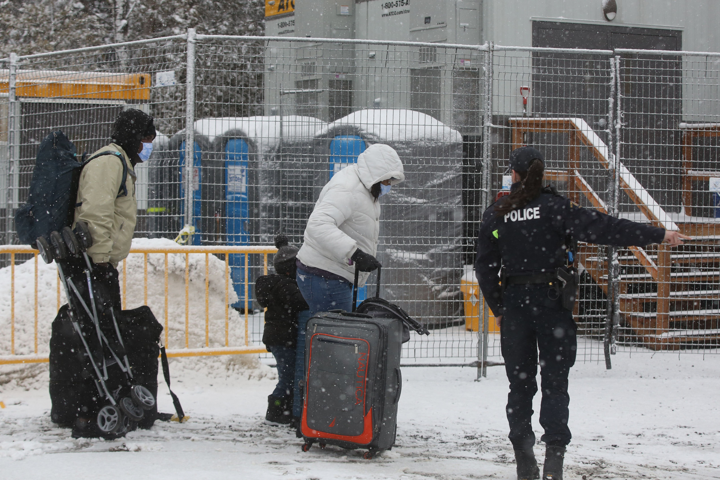 Border Crossings Take Rare Turn - Newsweek