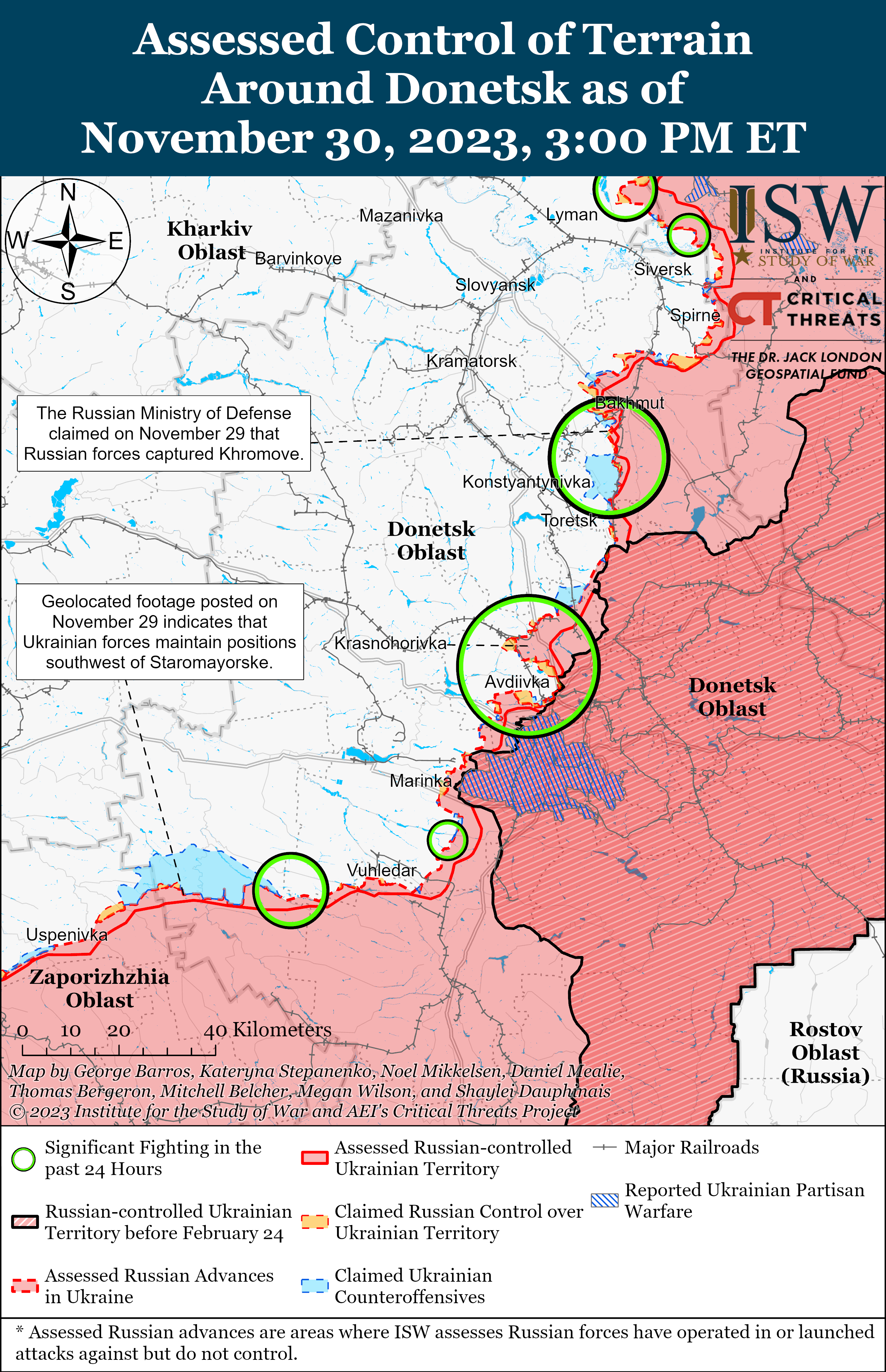 Ukraine War Maps Show Key Battles of Last 2 Years - Newsweek