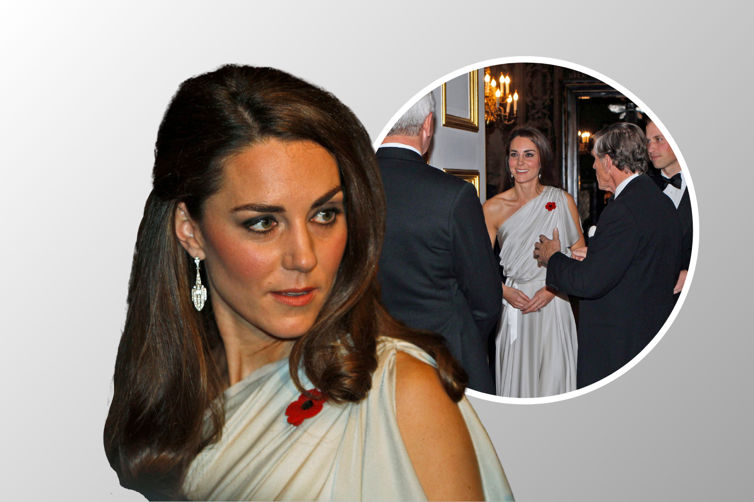 Gúna Gorm Kate Middleton Kate Middleton Goes Full Glam In A Brand New
