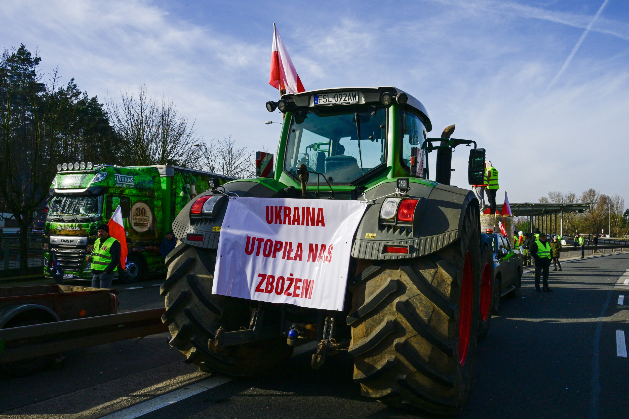 Polish Farmers' Battle with Ukraine Escalates - Newsweek