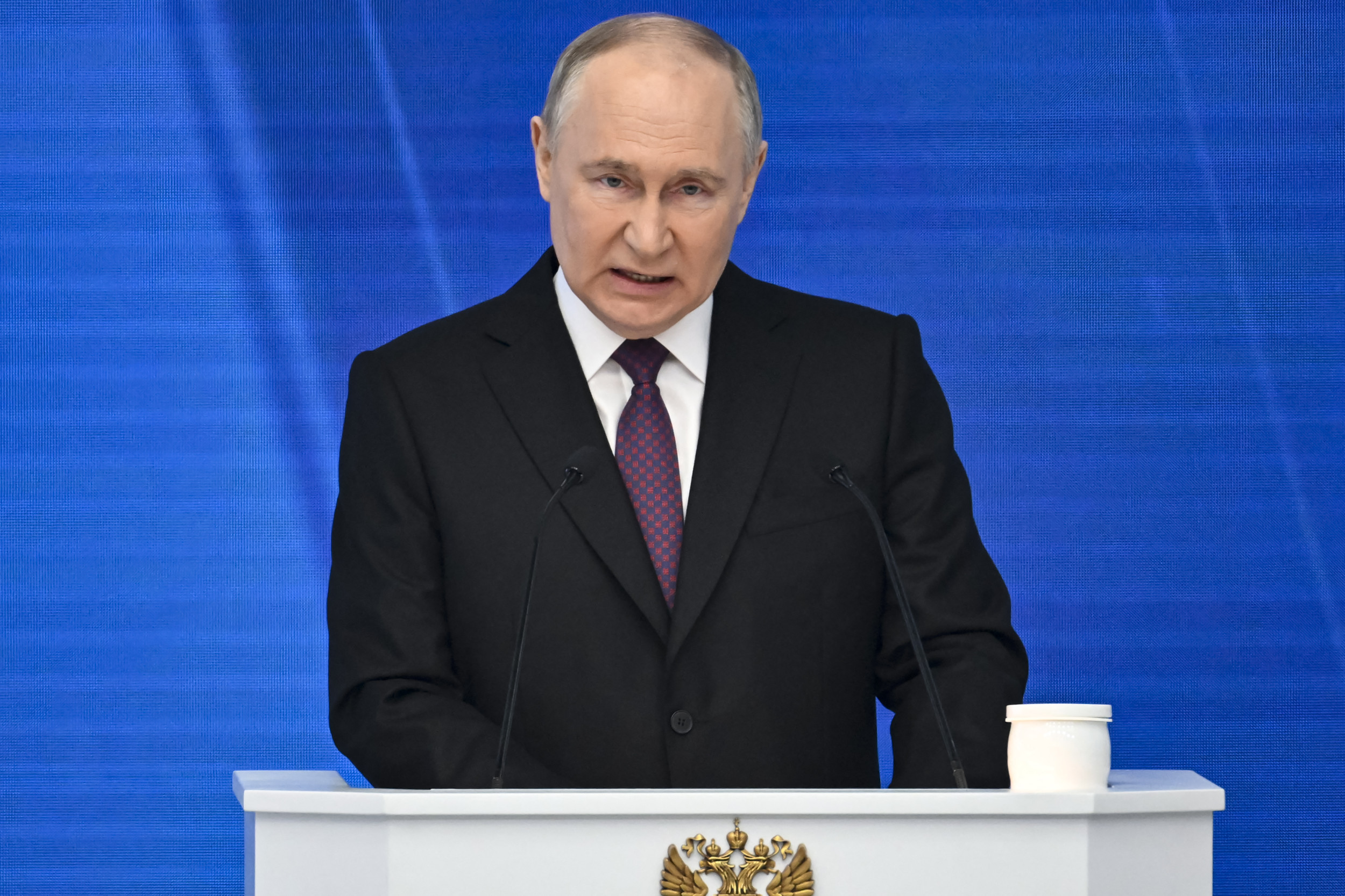 Video Shows Russian Air Defense Topple Over Minutes After Putin Warns ...