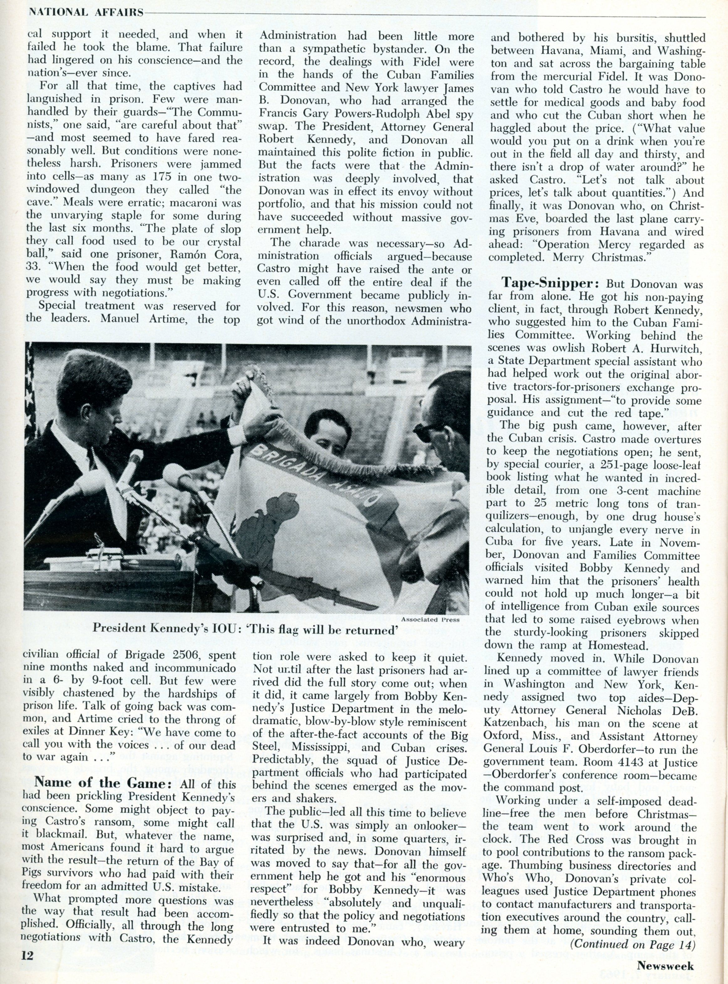 January 7, 1963 - Newsweek