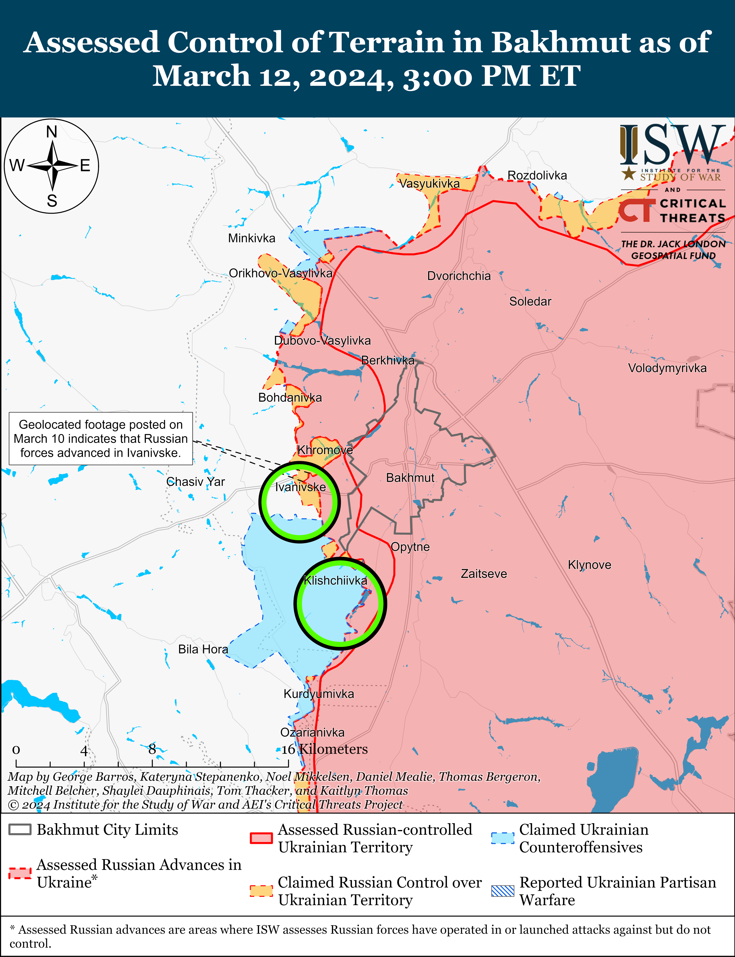 Ukraine Maps Reveal Russian Advances Along Front Line - Newsweek