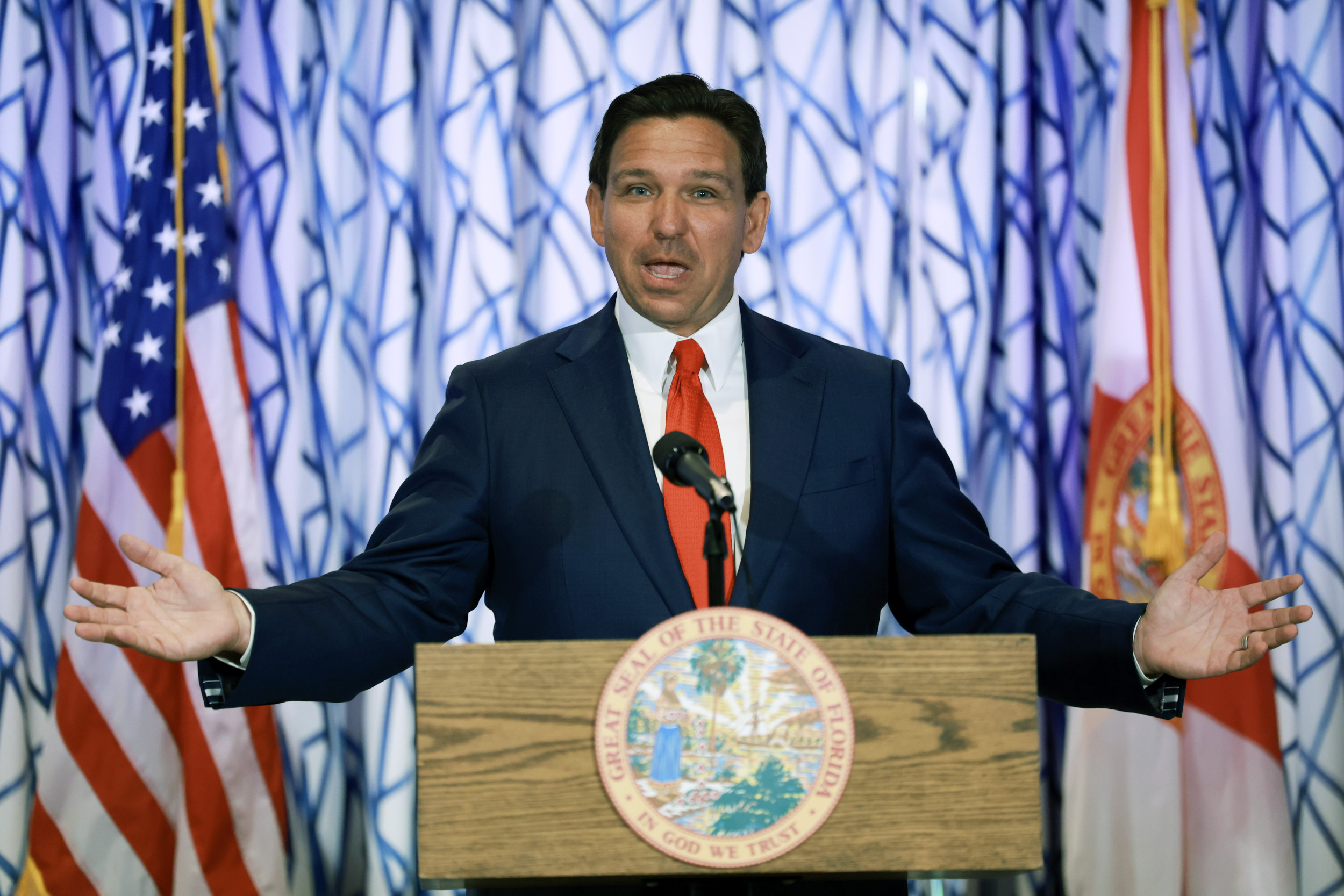 Ron DeSantis Blasts California's Homeless Problem - Newsweek