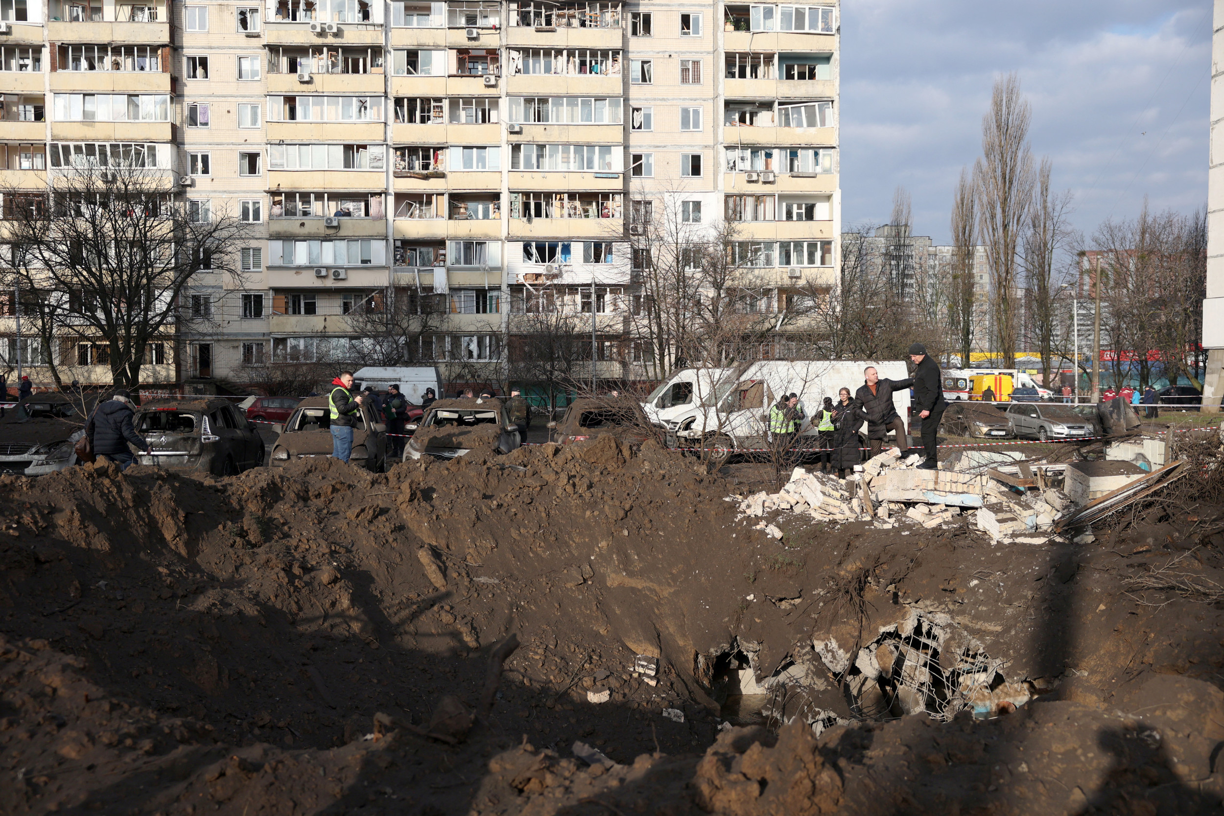 Kyiv Hit by Surprise Attack - Newsweek