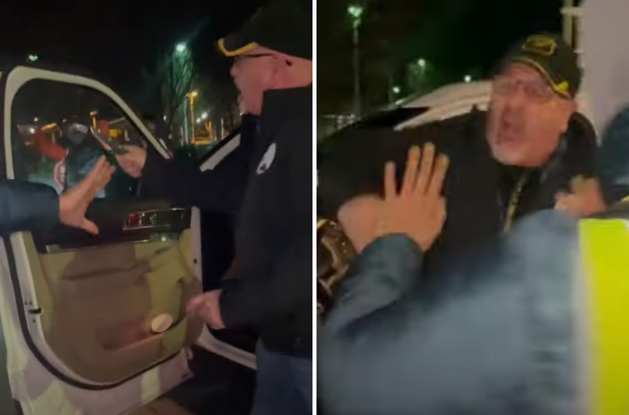 Worker Outside Lockheed Martin Wields Knife at Israel-Gaza Protesters ...