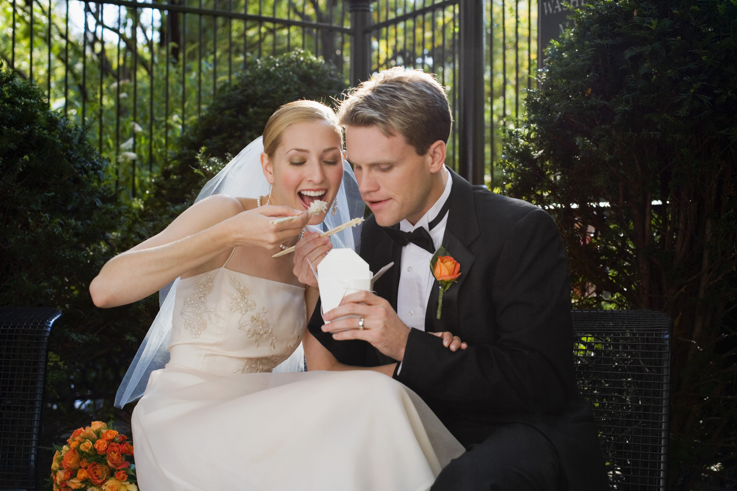 Shock as Bride Shares What She Ate One Hour Before Walking Down the ...