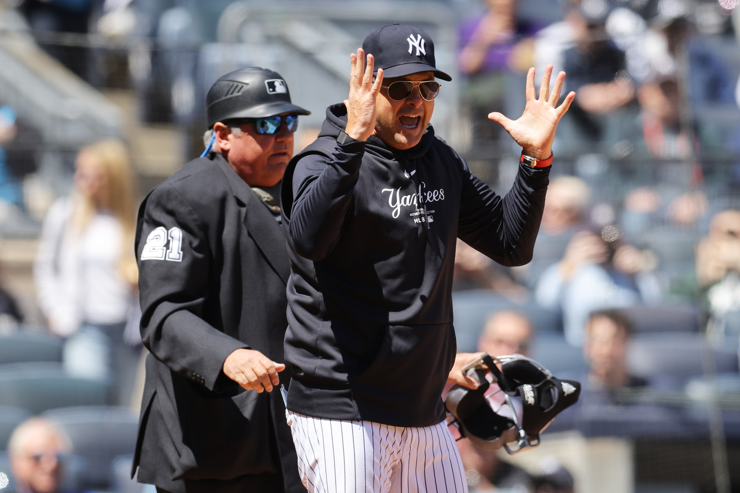 New York Yankees News: Umpire Gives Horrible Explanation for Why He Ejected Aaron Boone on ...