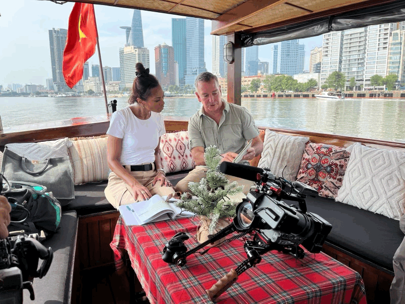 “She retraced her father’s footsteps… and the past walked right back ...