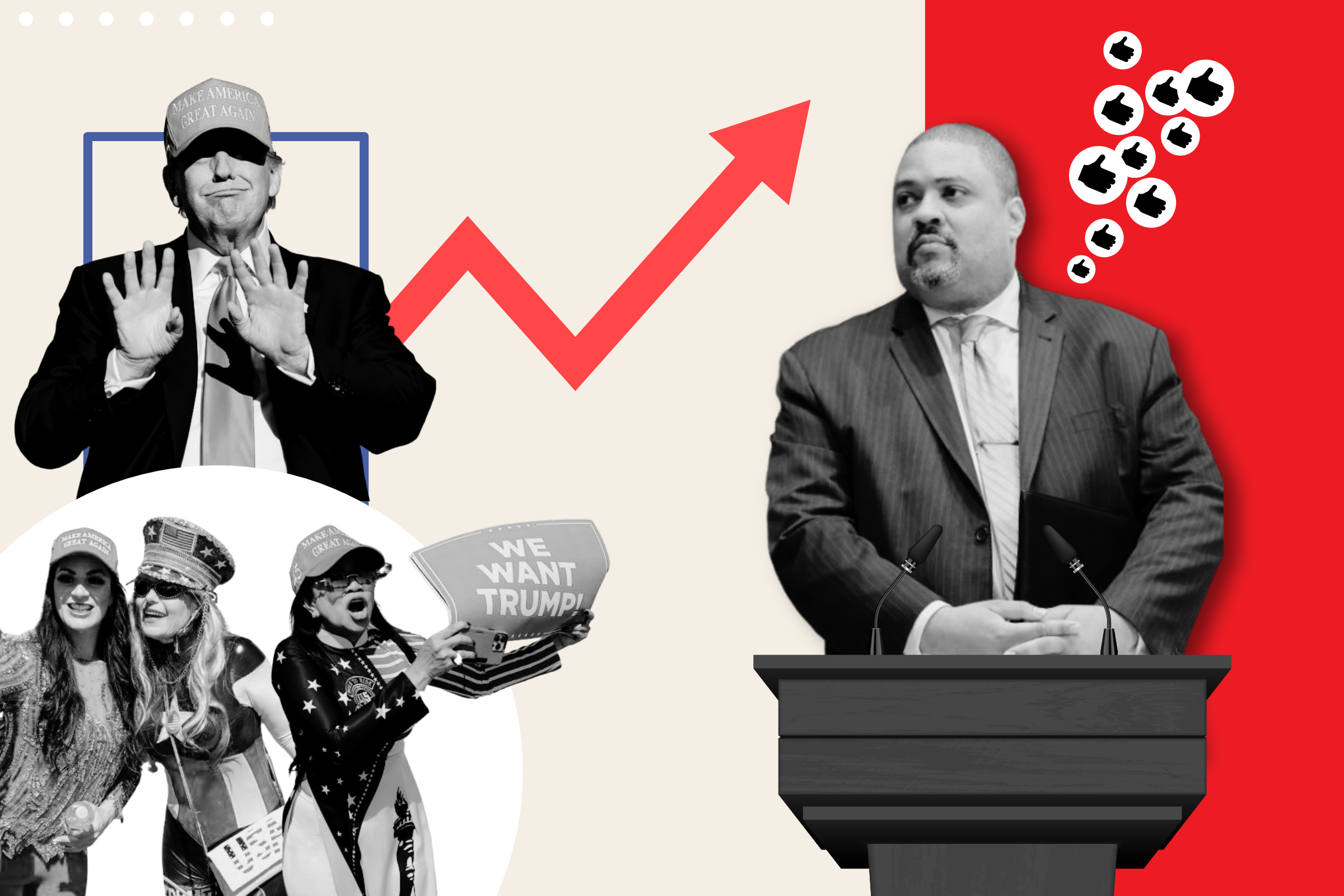 Alvin Bragg Supported by Third of Trump Voters - Newsweek