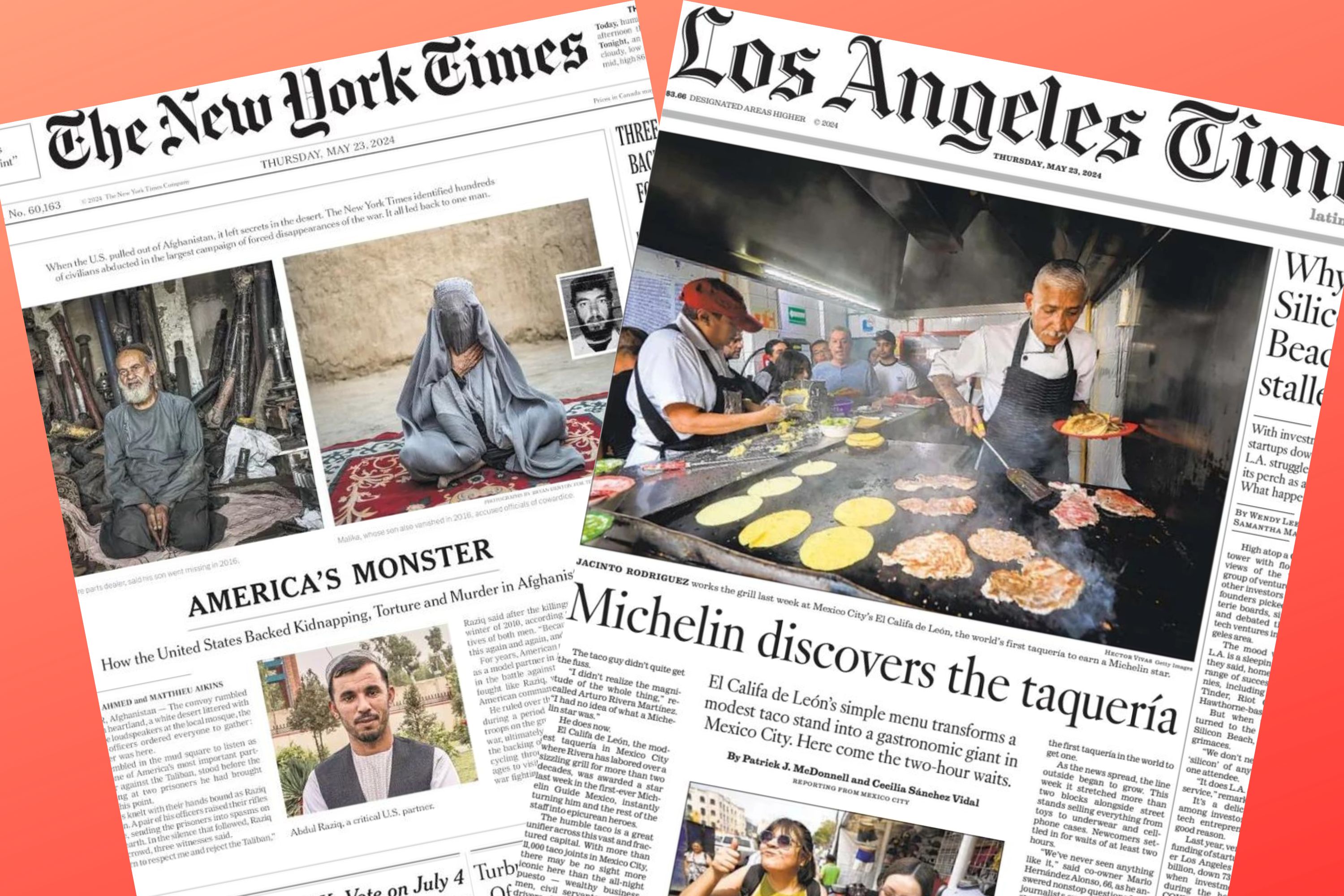 US Newspaper Review: Tornadoes in Iowa, LA Taco Stand Awarded Michelin ...