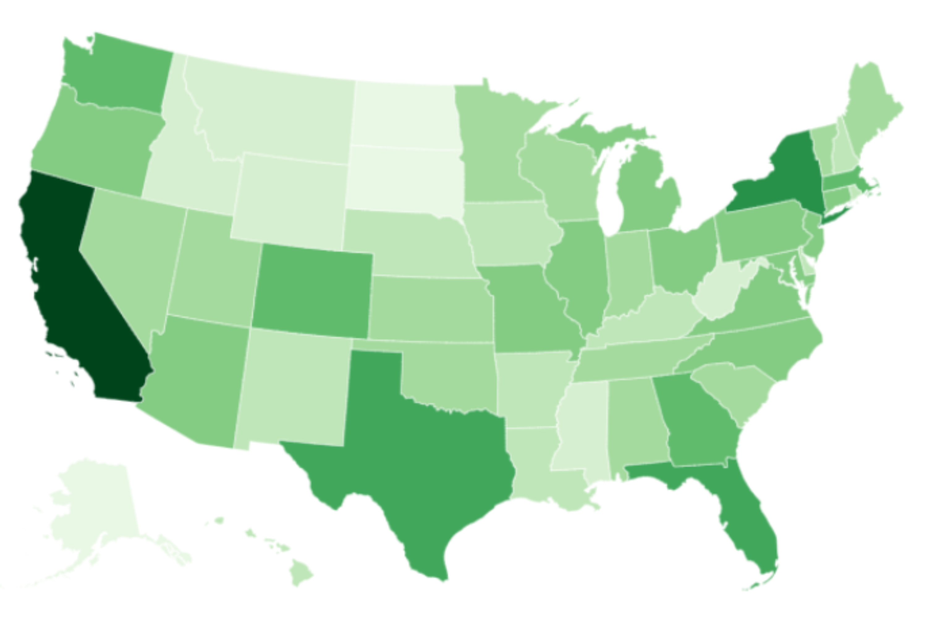 Map Shows States With Fewest EV Chargers - Newsweek