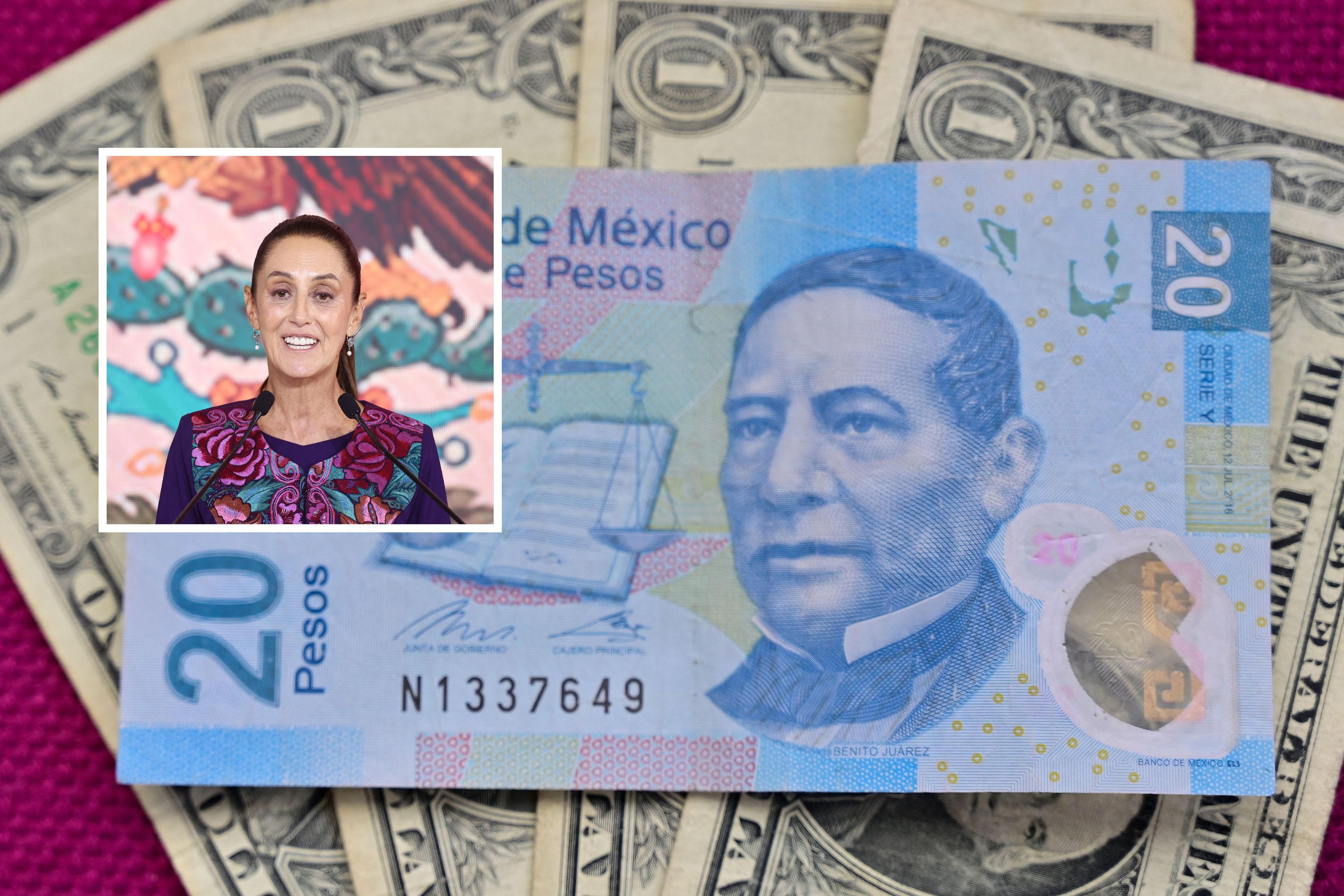 Mexico Peso Mexico Full Set: 20–1,000 Pesos, 2019–2023, Current