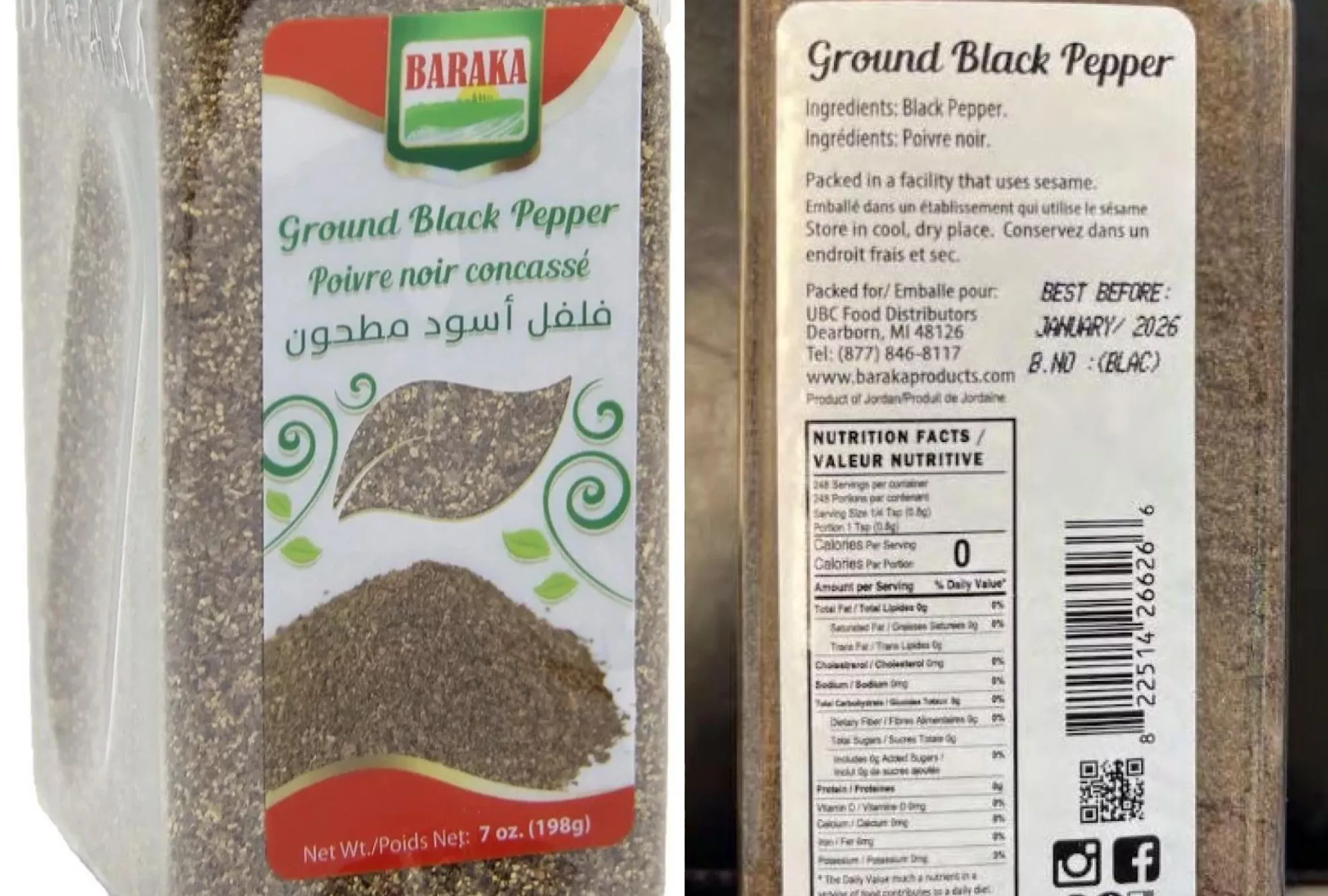 South Africa black pepper recall over pesticide risk - Navigator Insurance
