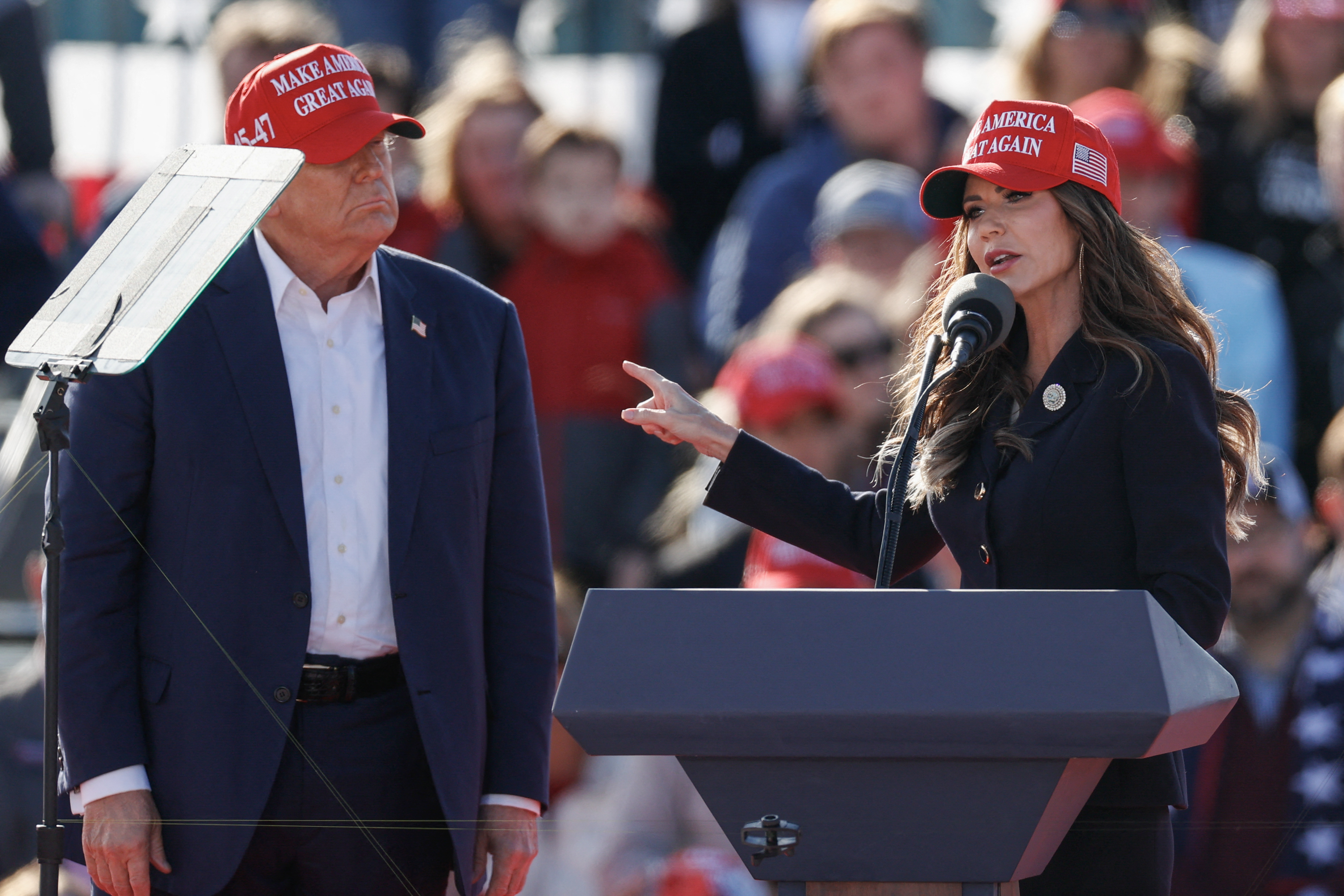 Kristi Noem's Advice for Donald Trump's VP Decision - Newsweek