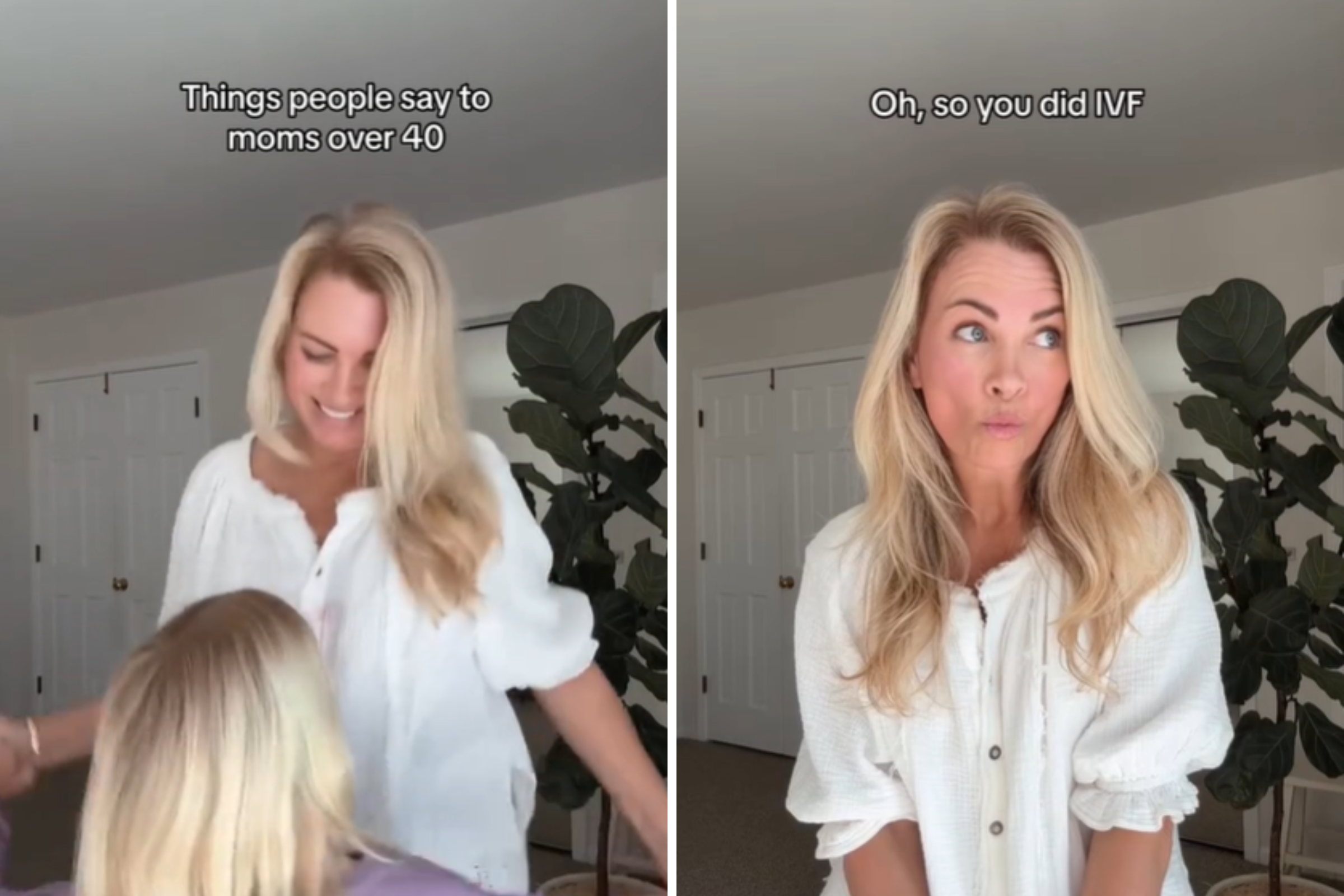Woman Reveals Things People Say to Her as a Mom Over 40: 'Seriously ...