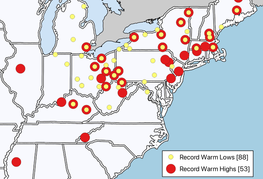 Heat Wave Strikes Early—Record Temperatures Forecast in Maps - Newsweek