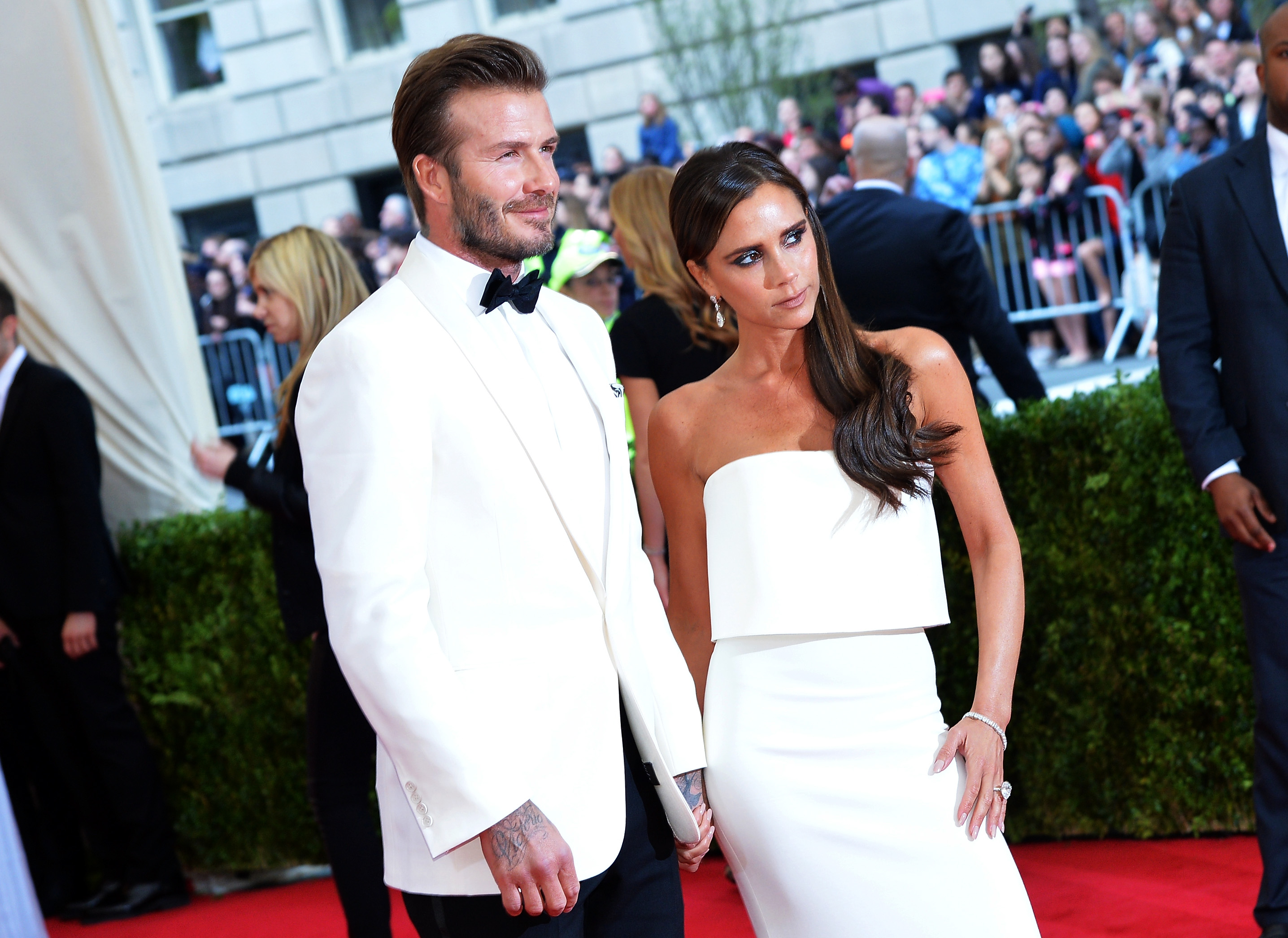 Victoria and David Beckham Break Out Iconic Purple Outfits - Newsweek