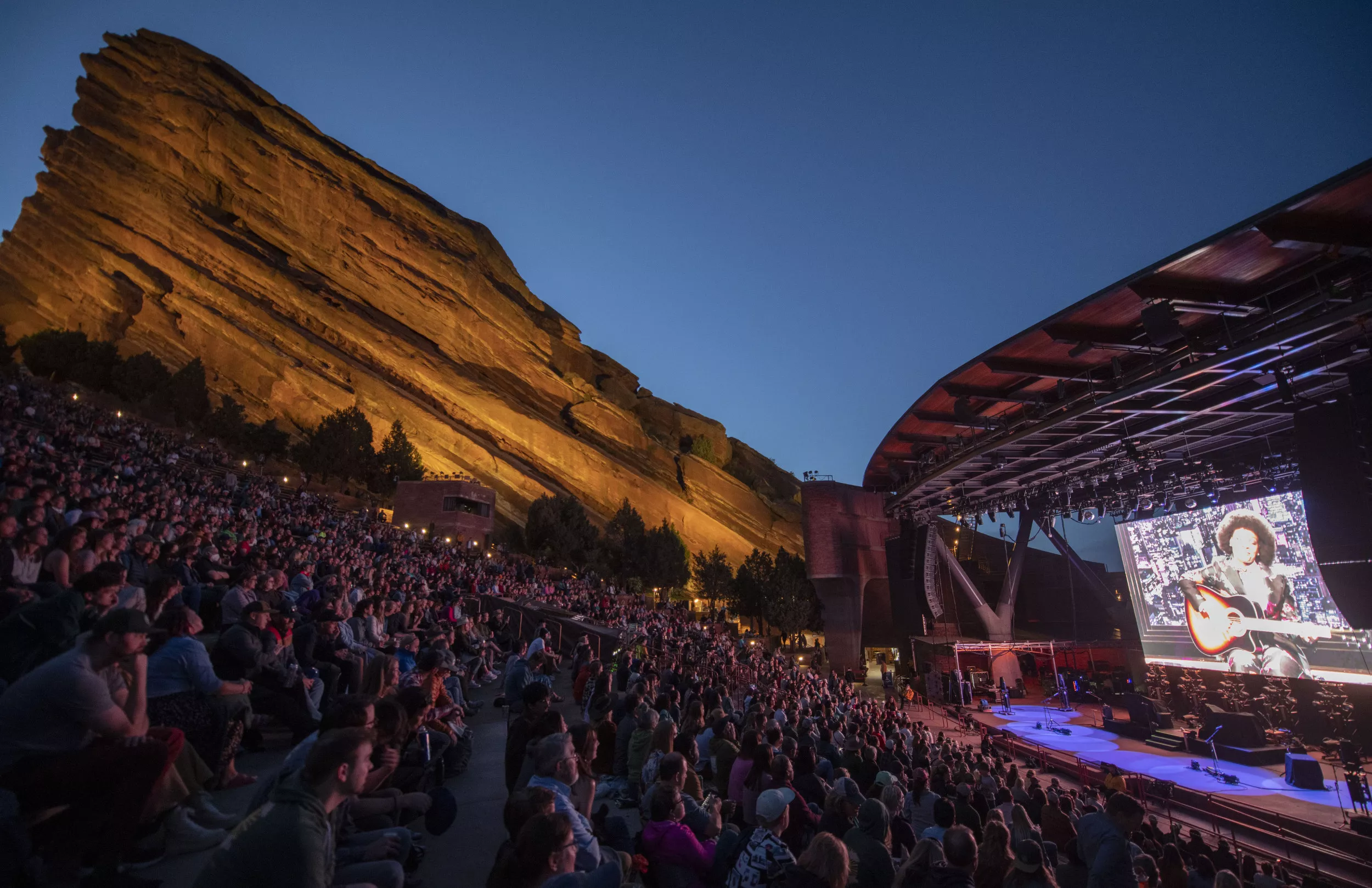 Red Rocks Amphitheatre Colorado Logo