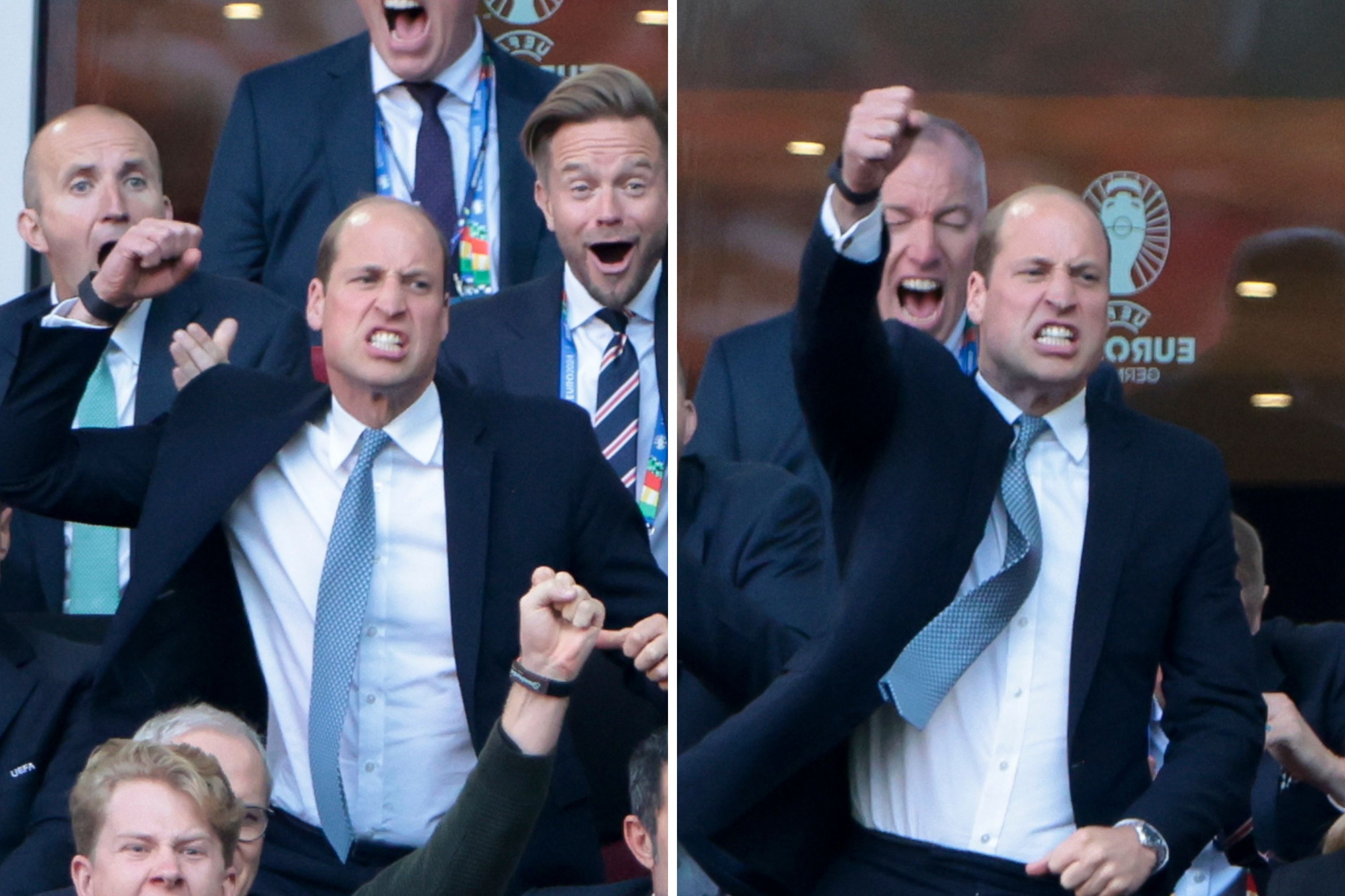 Prince William's Hilarious Celebration Caught on Camera - Newsweek