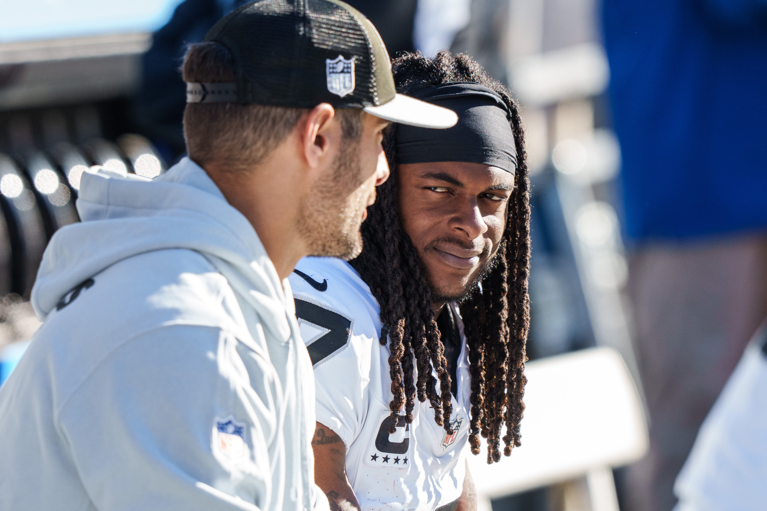 Raiders' Davante Adams Confirms Signing Off on Jimmy Garoppolo Benching ...