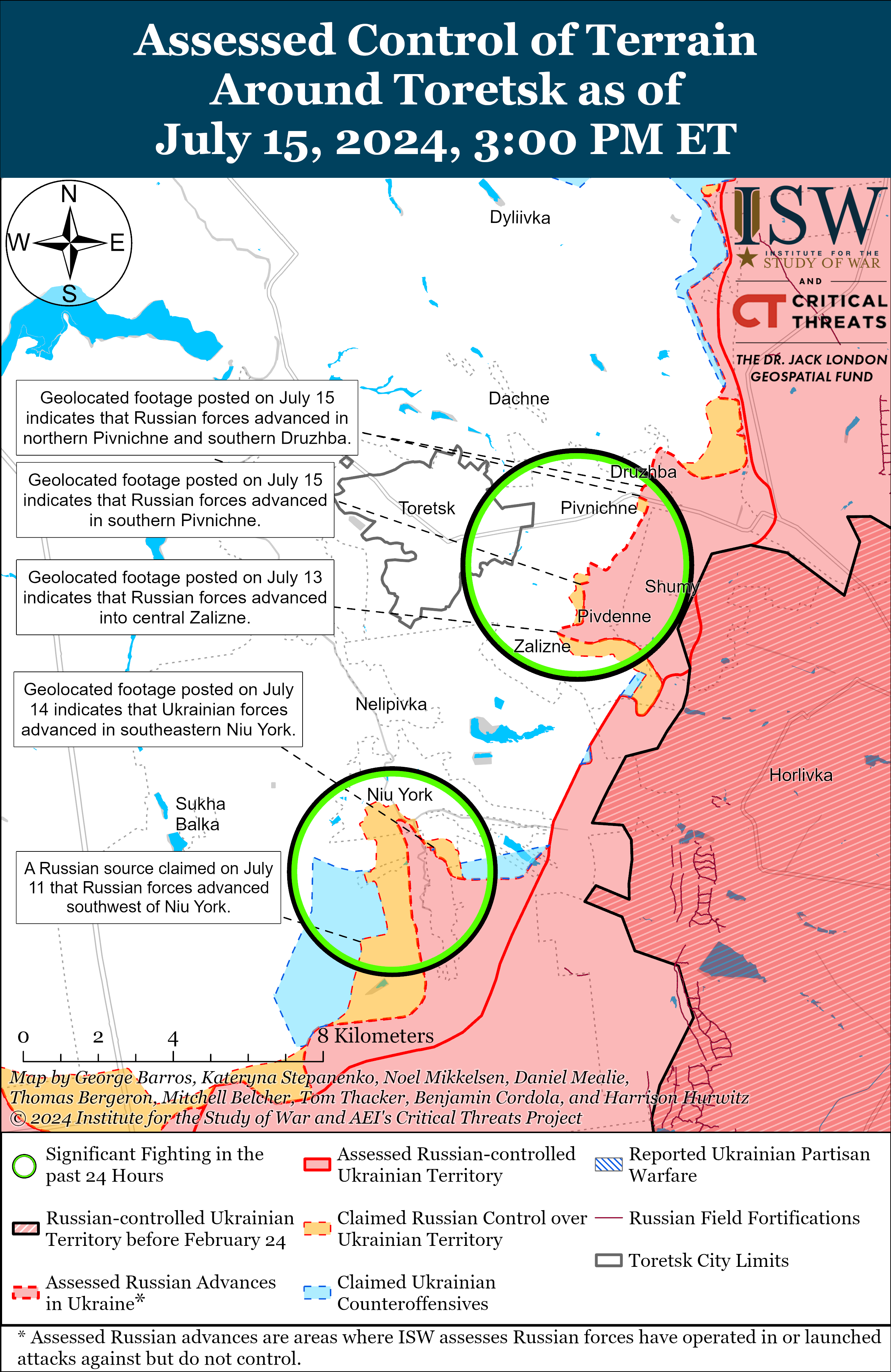 Ukraine War Map Shows Kyiv Recapture Part of 'New York' Amid Russia ...