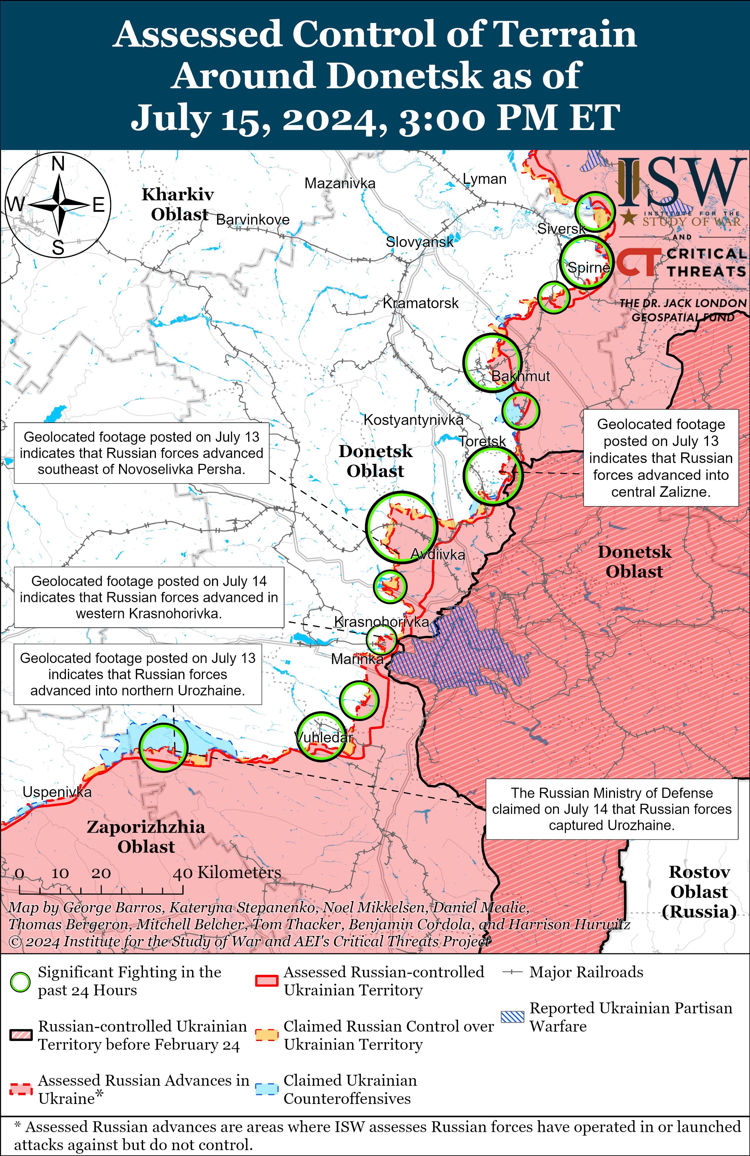 Ukraine War Map Shows Kyiv Recapture Part of 'New York' Amid Russia ...
