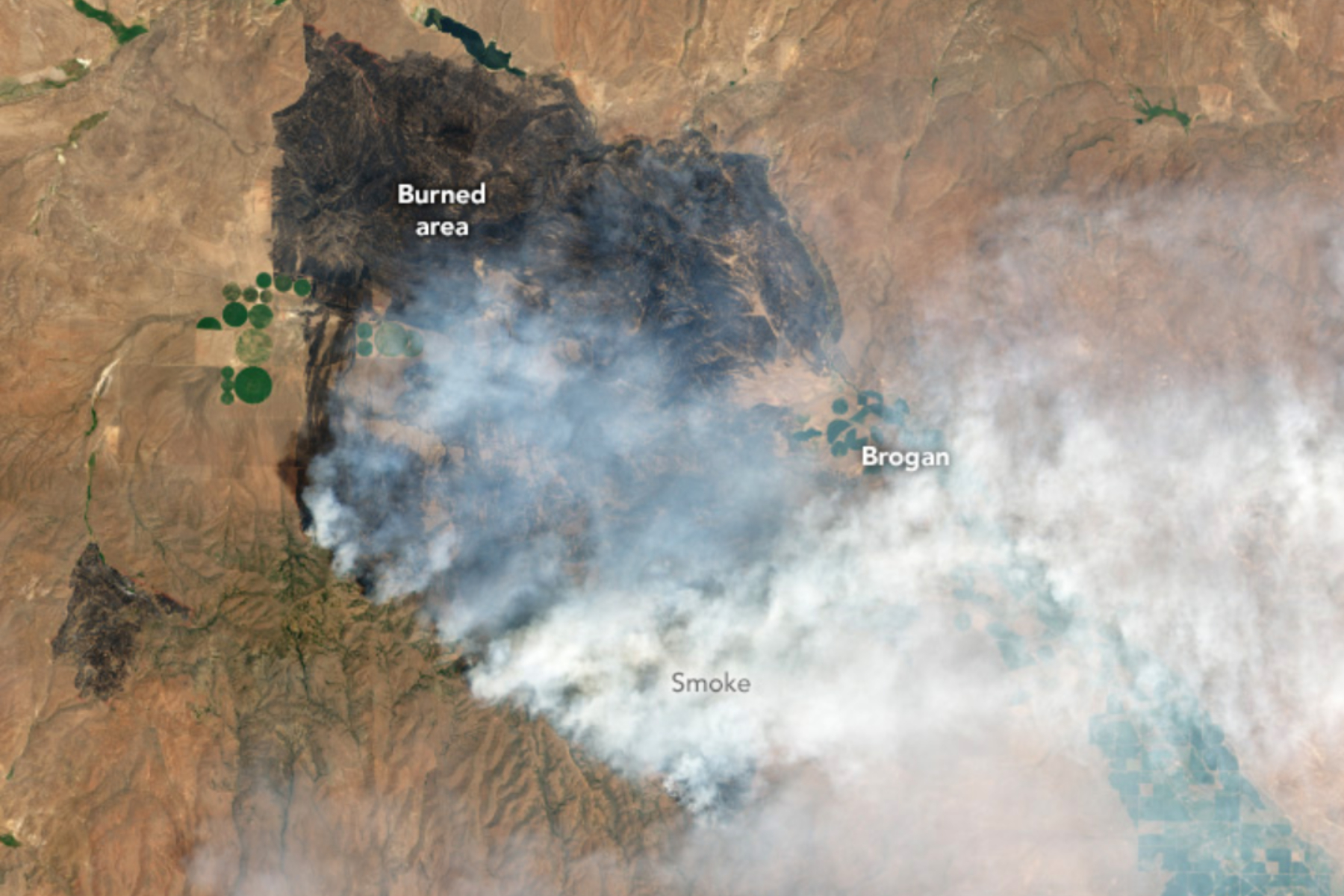 Oregon Wildfire Scale Revealed in NASA Images—'Burned Over 132,000 ...