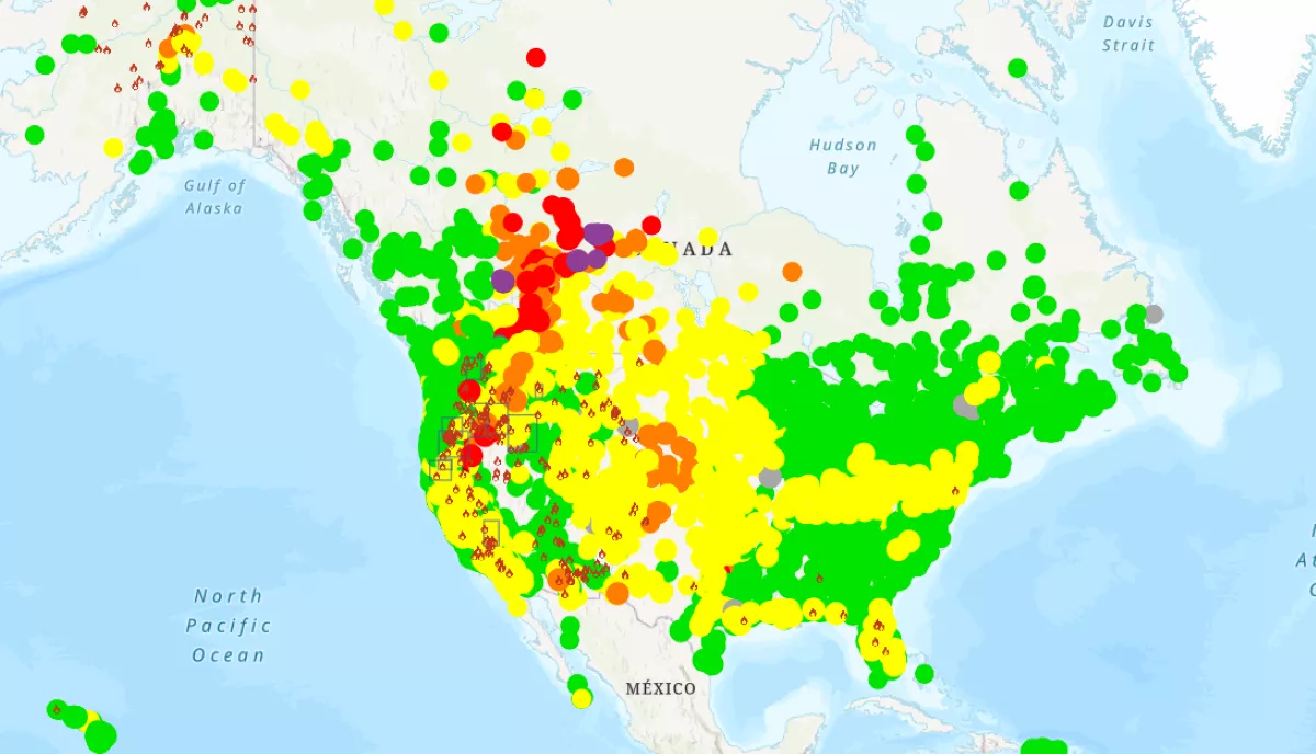 Noaa Smoke Maps July 2024