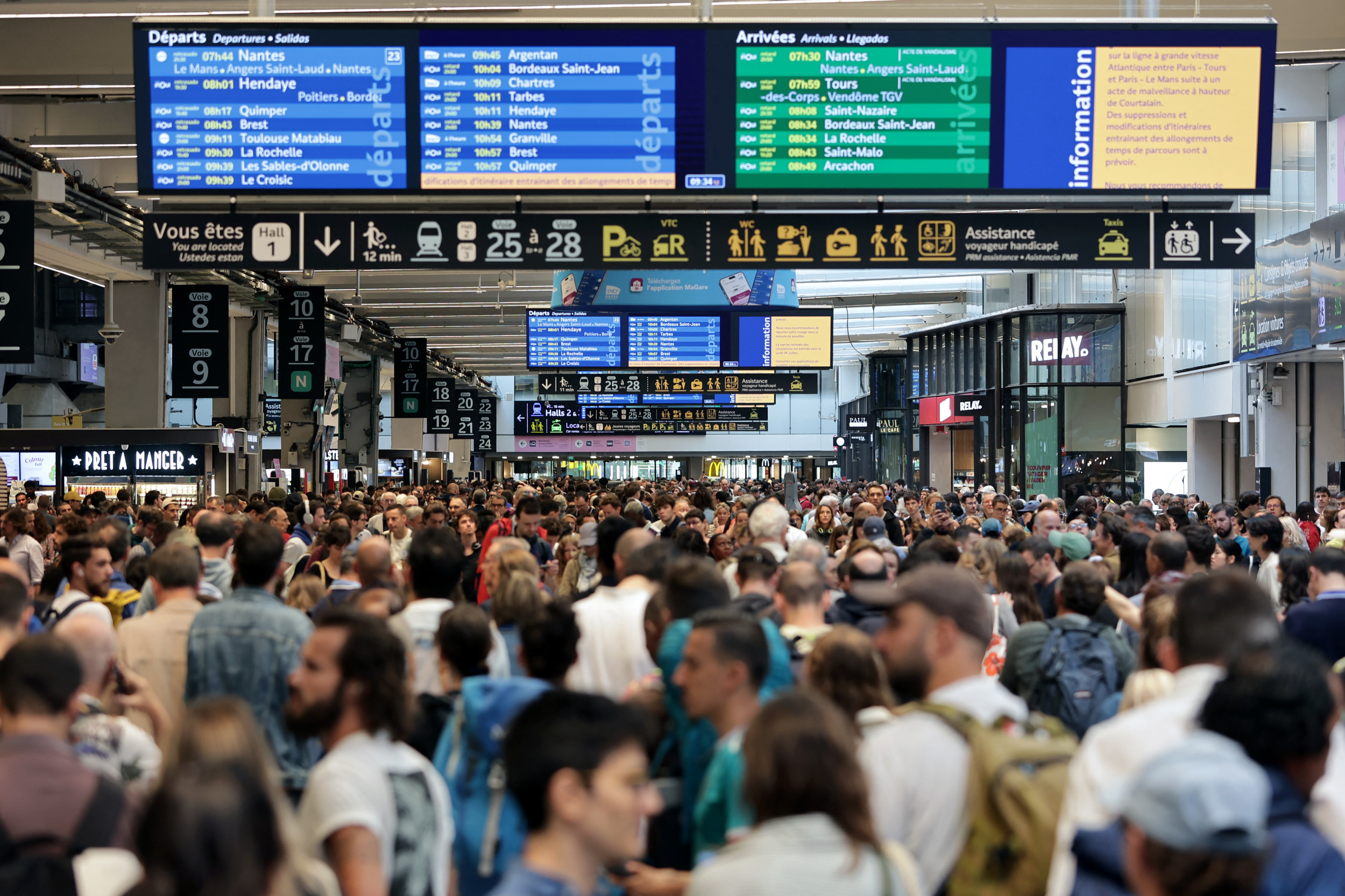 France Train Attacks: Vandals Strike as Olympics Begin - Newsweek