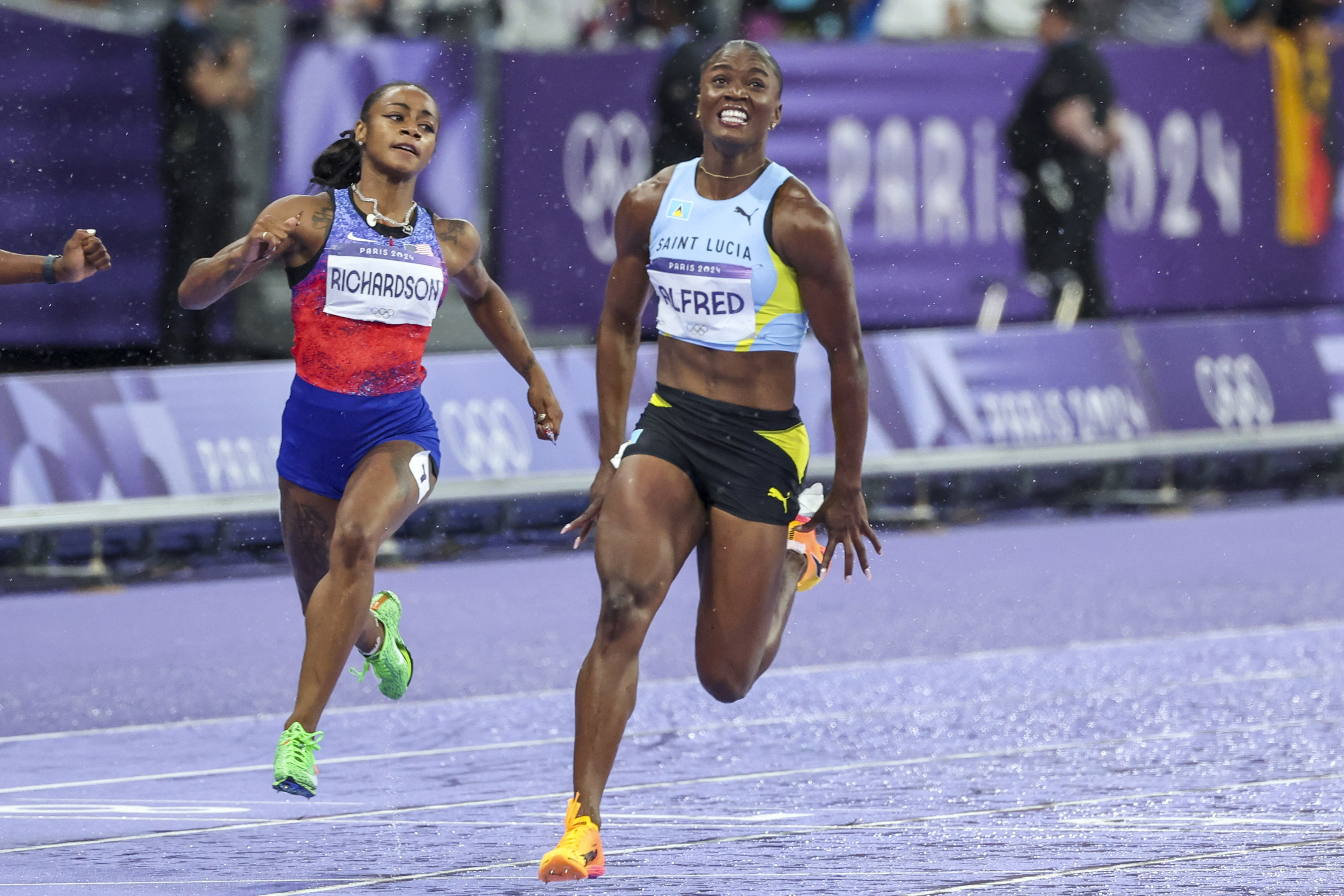 St. Lucian Sprinter's Gold Sparked Unprecedented Celebration - Newsweek