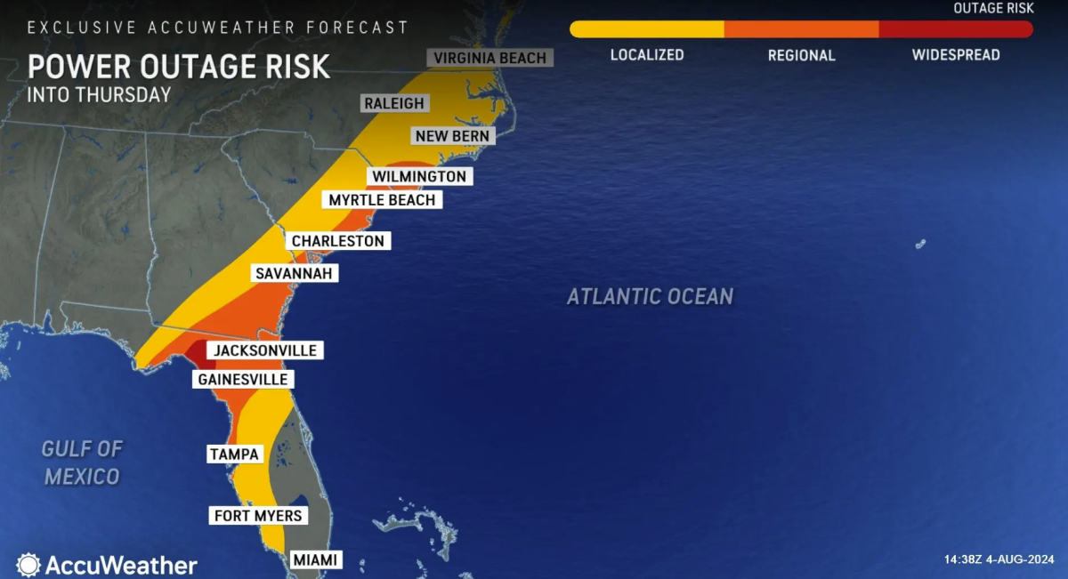 Map Shows States In Hurricane Debbys Path Amid Life Threatening Warning Newsweek