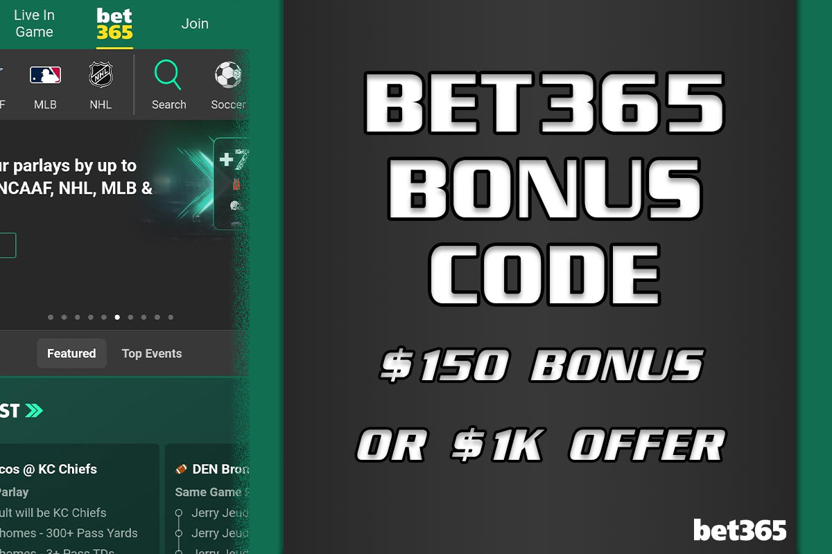 Bet365 Bonus Code WEEK365: Bag $150 Bonus for MLB, NFL Preseason - Newsweek Bet365 Bonus Code WEEK365: Bag $150 Bonus for MLB, NFL Preseason - Newsweek